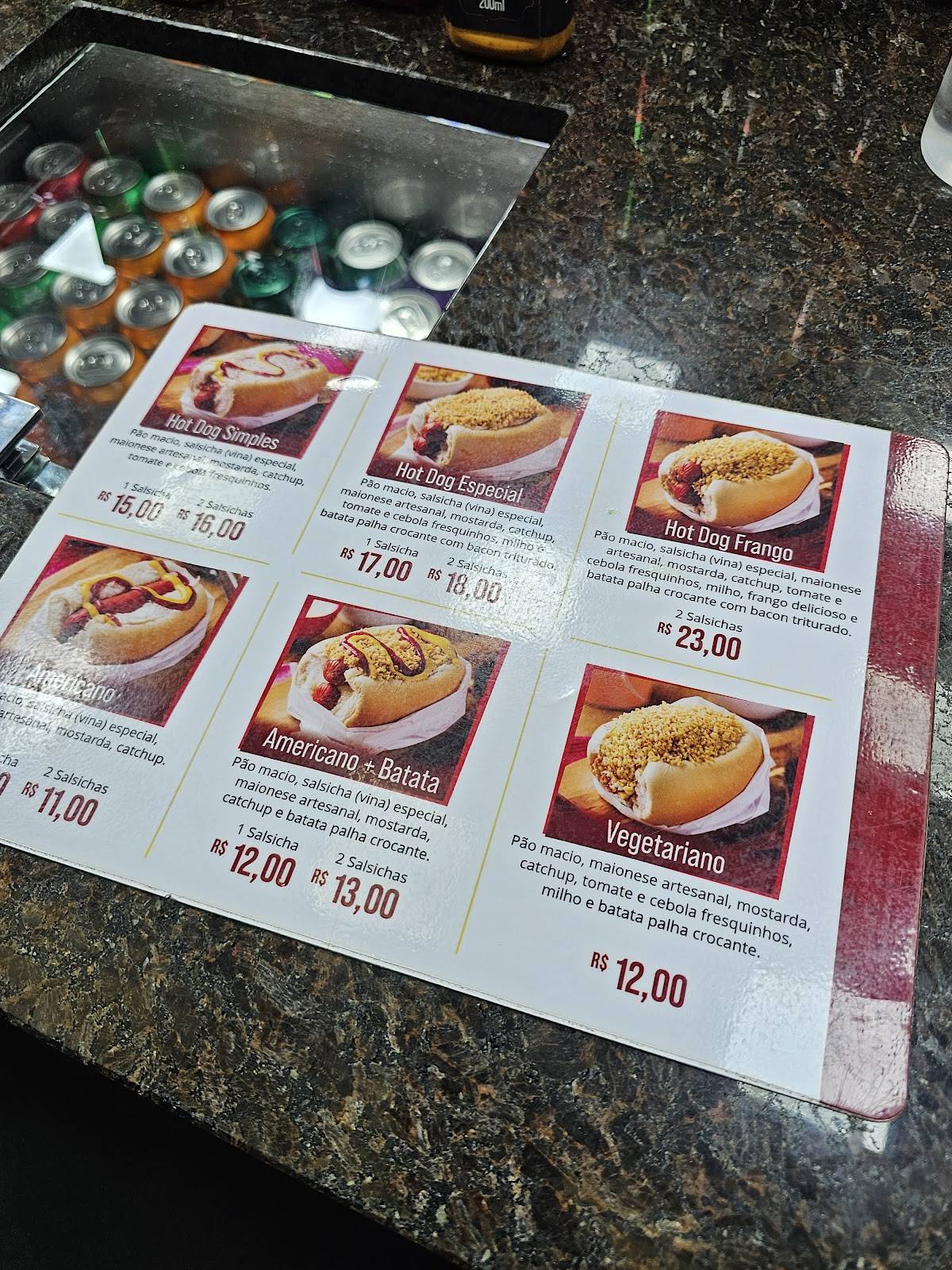 Carta del restaurante Hot Dog Expresso Move - Hauer, Curitiba