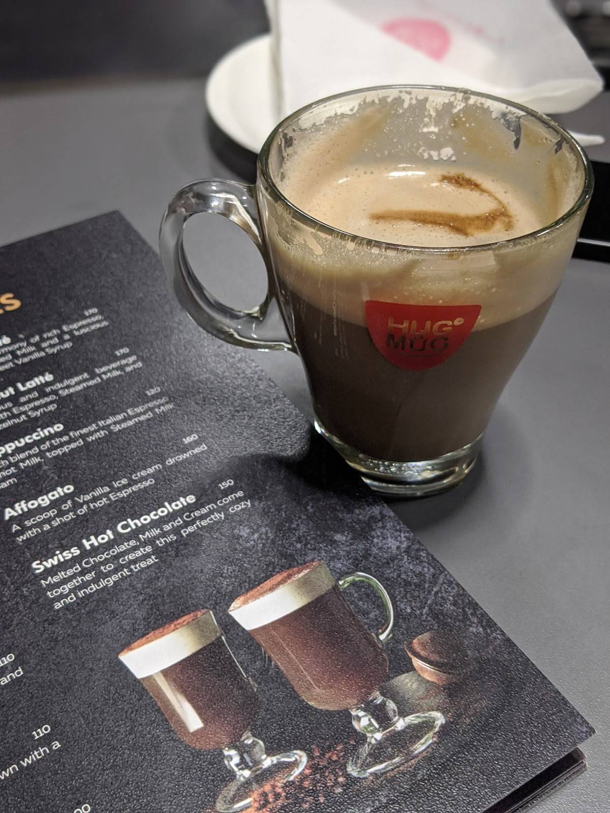Menu at Hug A Mug Cafe Nilambur, India