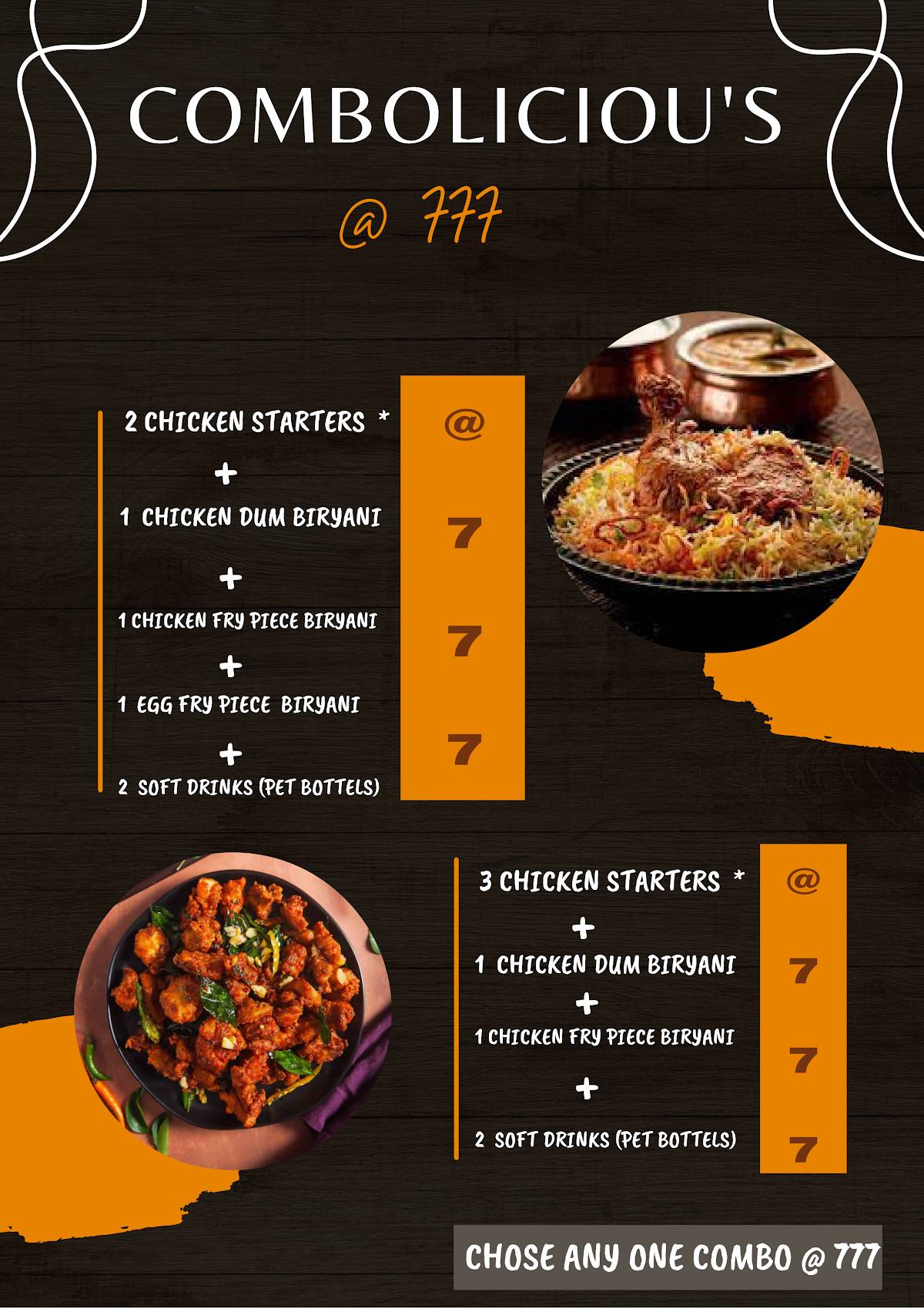 Menu at HOT BOX, Hyderabad