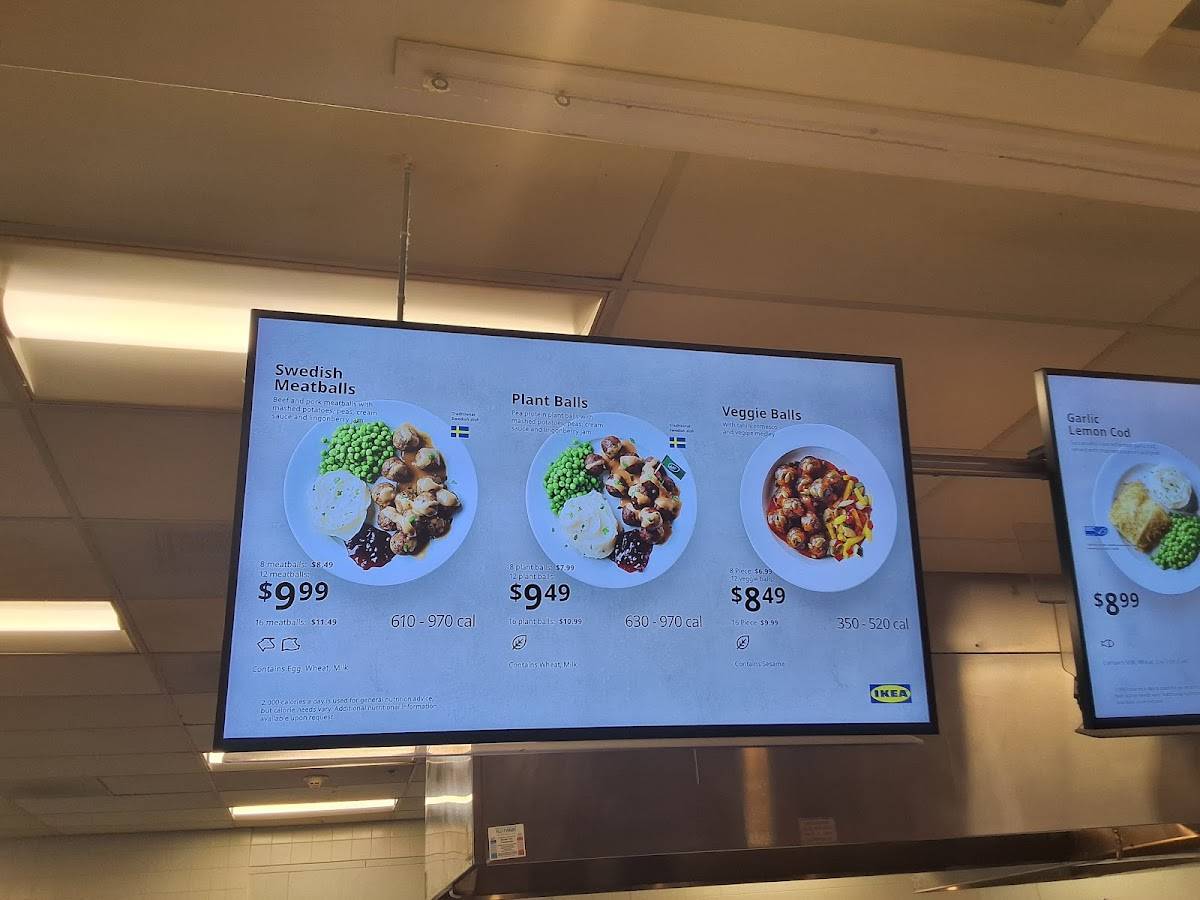Menu at IKEA Restaurant, Houston