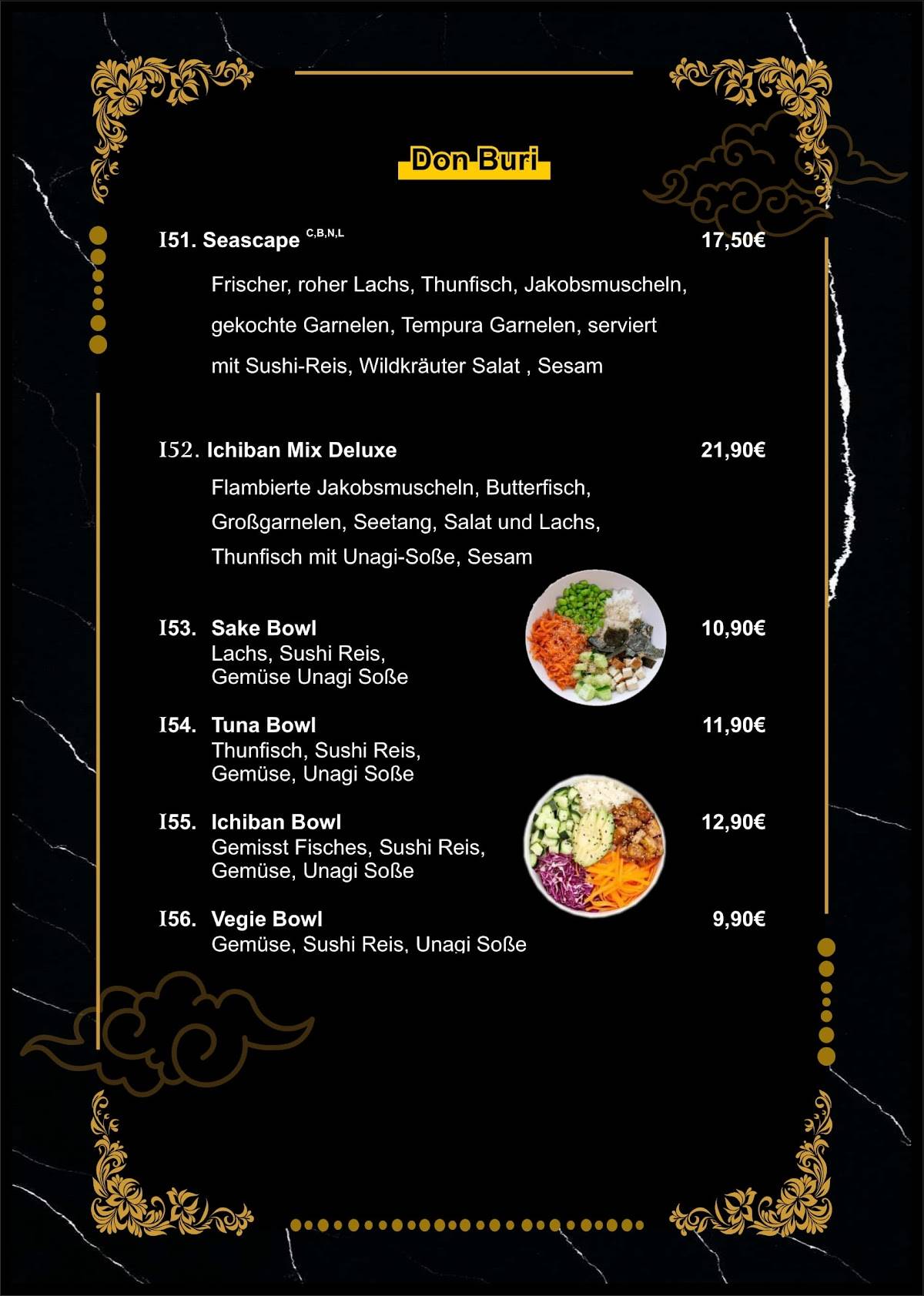 Speisekarte von Ichiban - Sushi & Asian Kitchen Seelow restaurant, Seelow