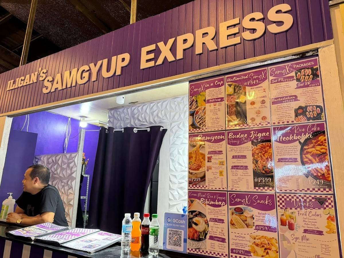 Menu at Iligan's Samgyup Express - SamgX restaurant, Iligan City