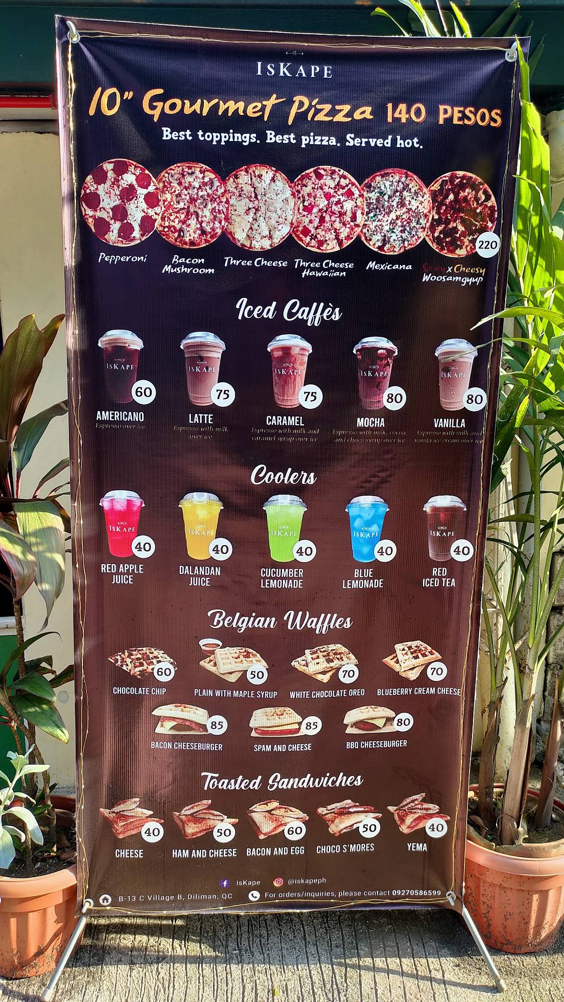 Carta de IsKape, Ciudad Quezon