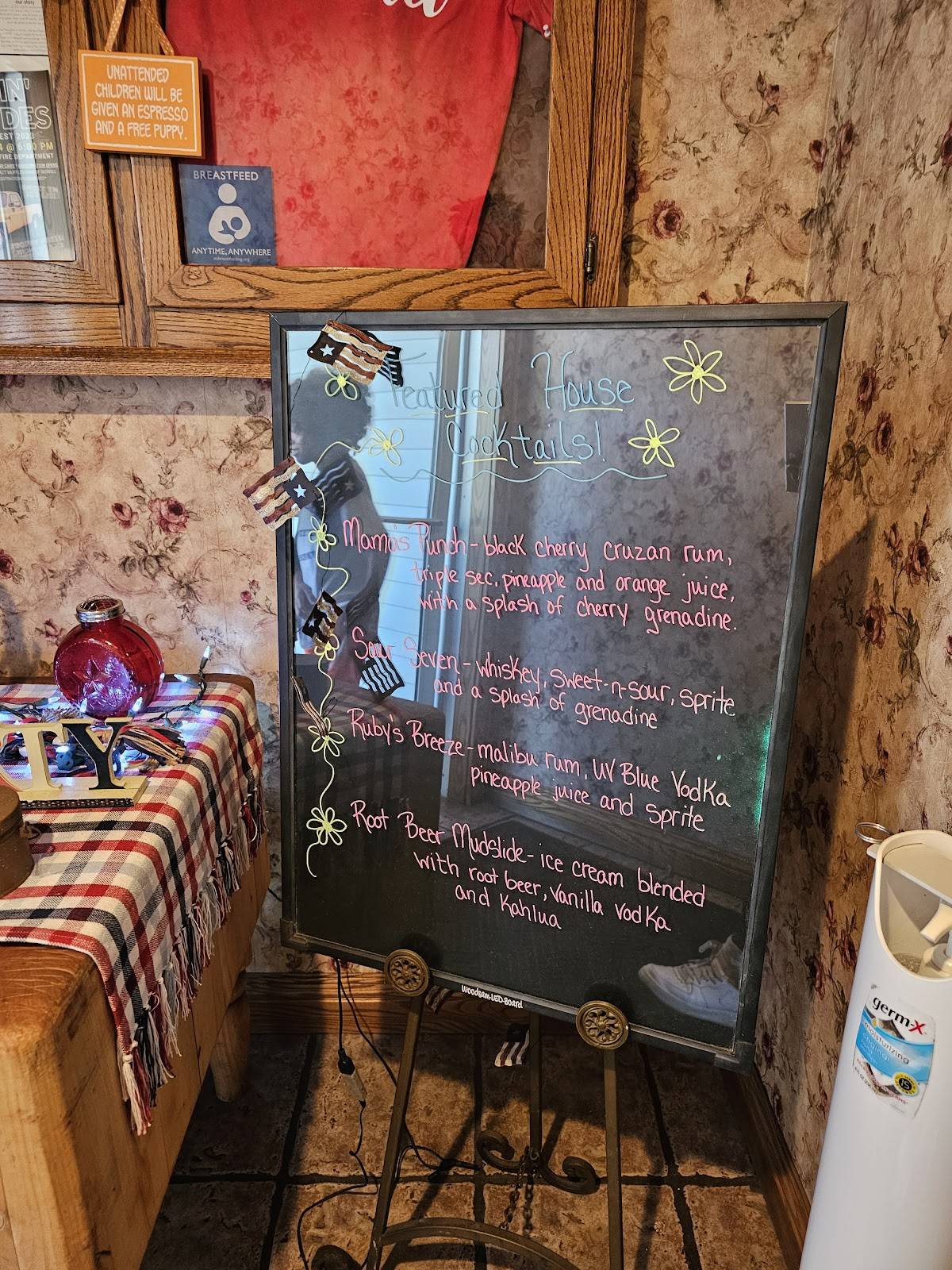 Menu at J J Rubys pub & bar, Ithaca