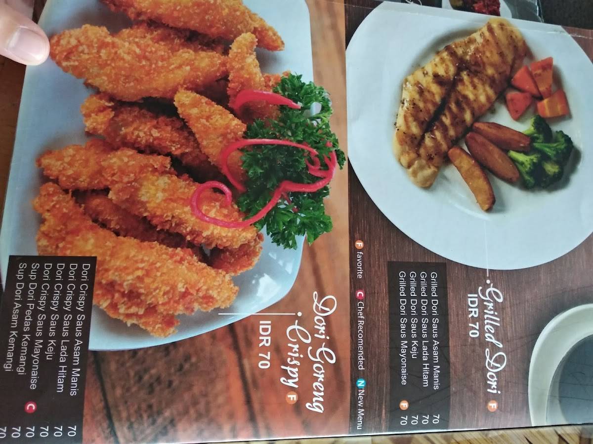 Menu at RM. Karimata Taman Mini restaurant, East Jakarta