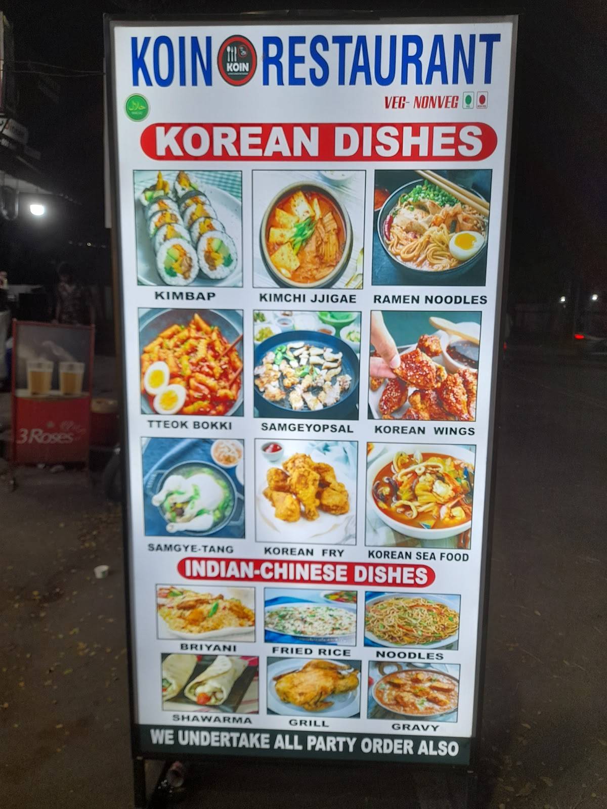Menu at KOIN - Indo Korean Restaurant, Chennai