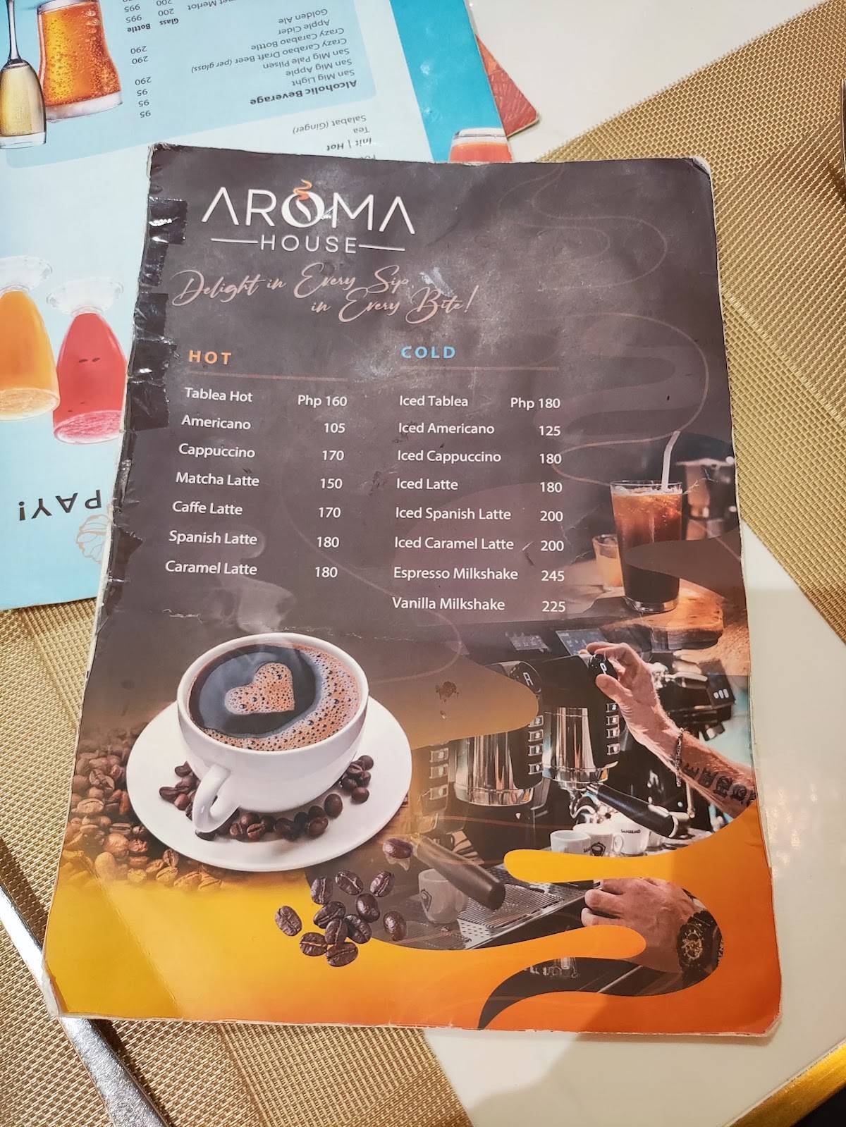 Menu at Kalipay! Restaurant, Cebu City
