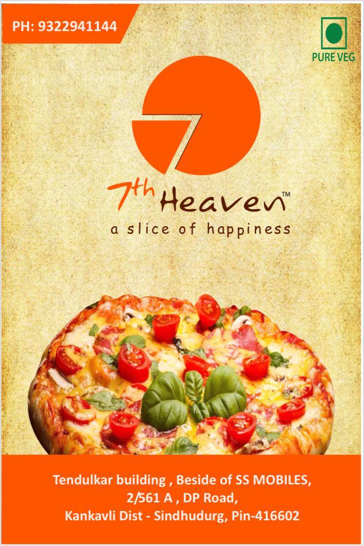 Menu at 7th Heaven cafe - Kankavli, Kankavali