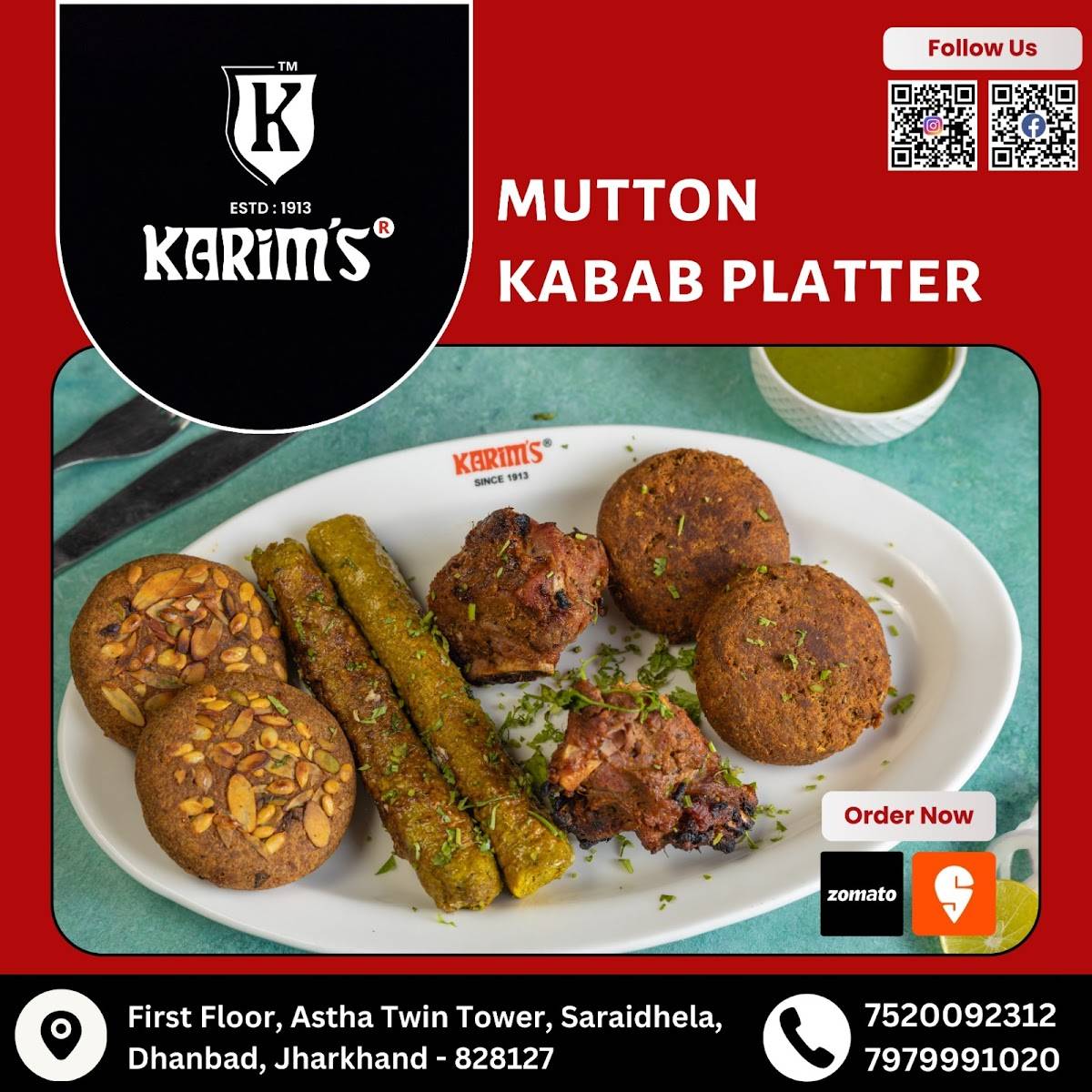 Menu at Karim's - Original from Delhi 6, Dhanbad