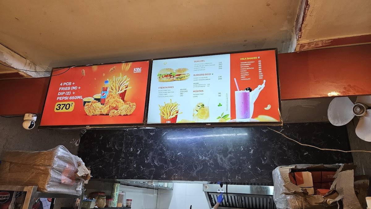 Menu at Kef Shawarma & Wraps, Hyderabad