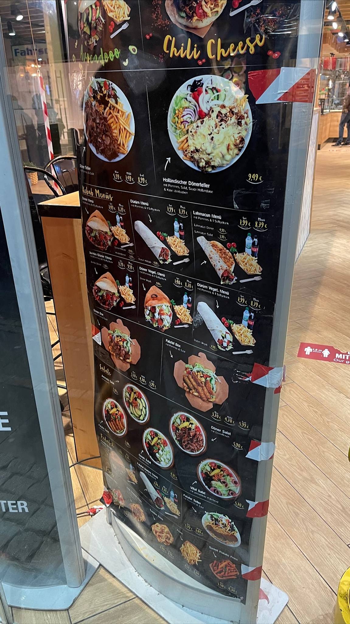 Speisekarte von dönerWERK Kiel restaurant, Kiel