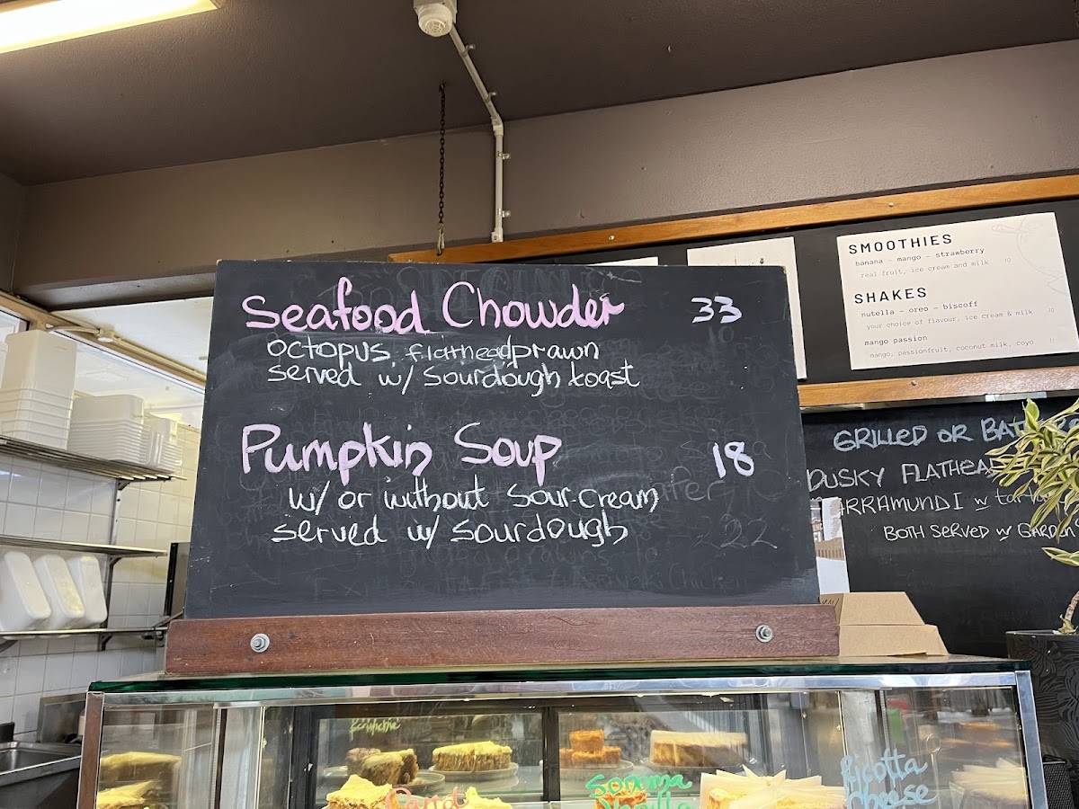 Menu at King Tide Cafe, Brooklyn