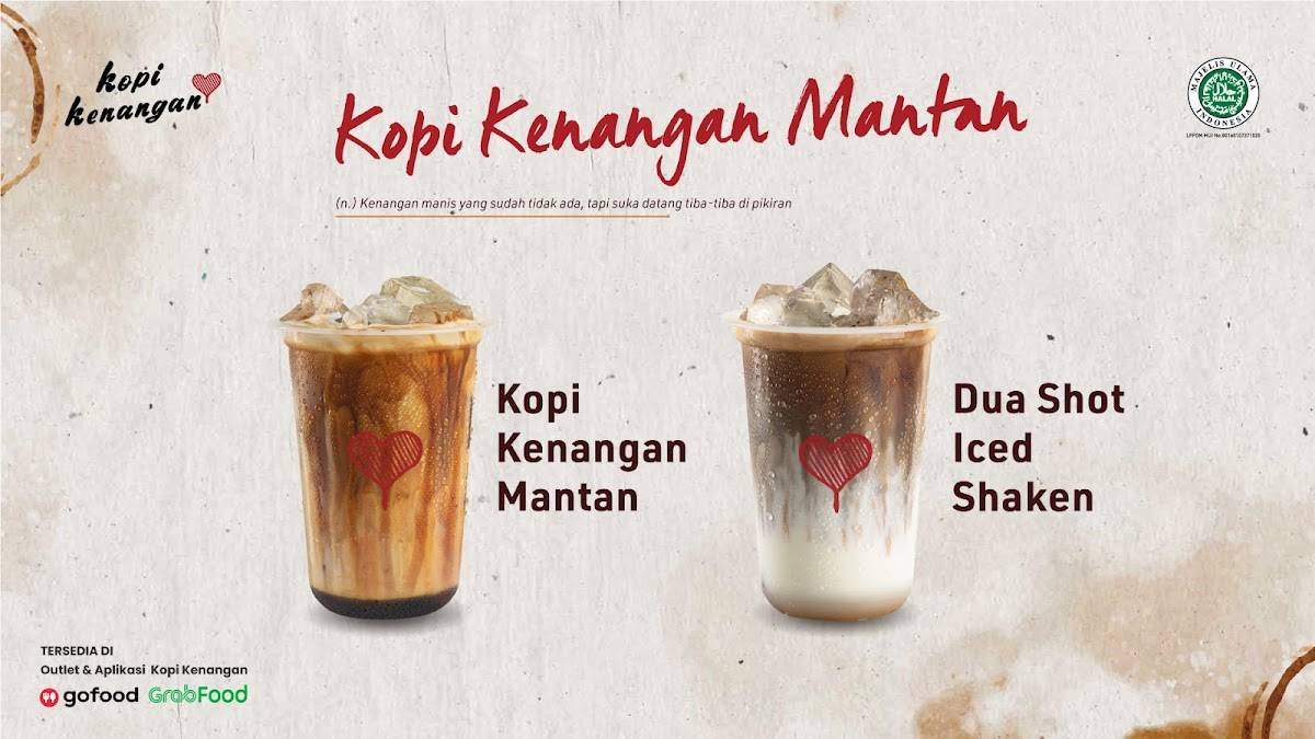 Menu at Kopi Kenangan - SPBU Pertamina (Gandaria Pasar Rebo), East ...