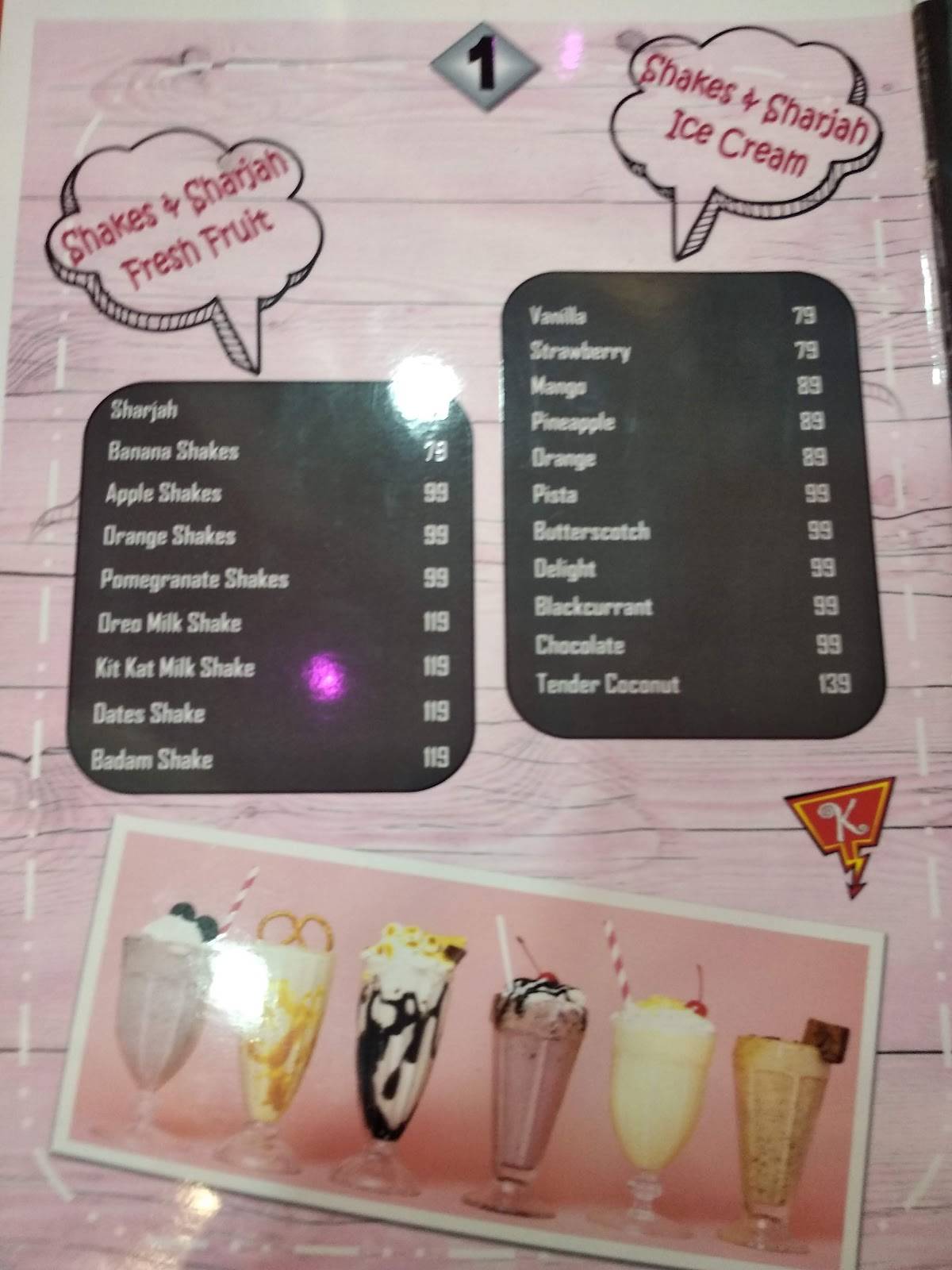 Menu at Royal Emporium (Kumari Food Court), Marthandam