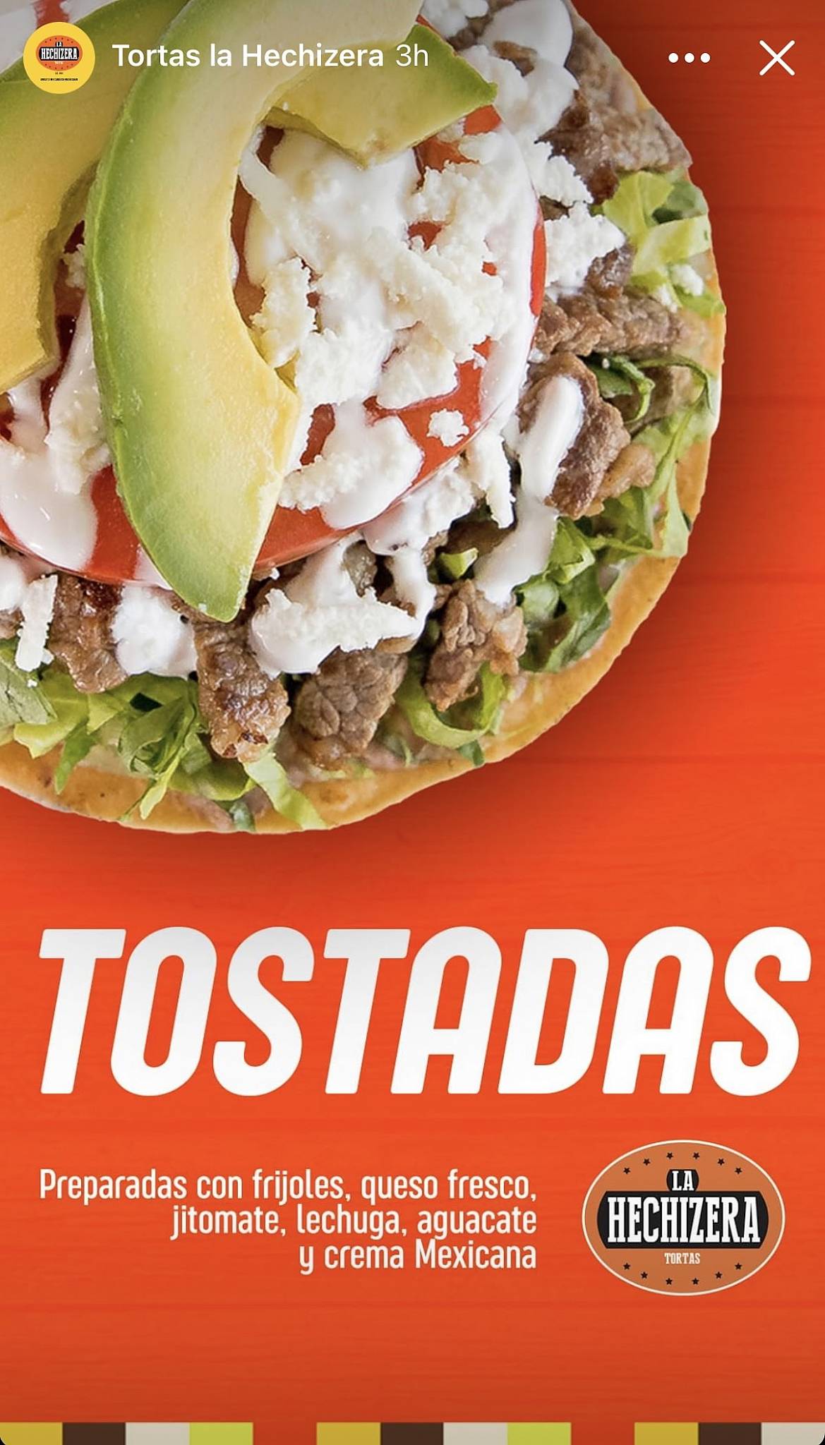 Carta del restaurante La Hechizera Tortas, Dallas, Jefferson Blvd