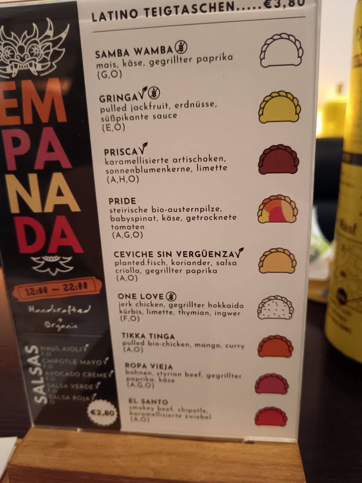 Speisekarte von La Meskla pub & Bar, Graz