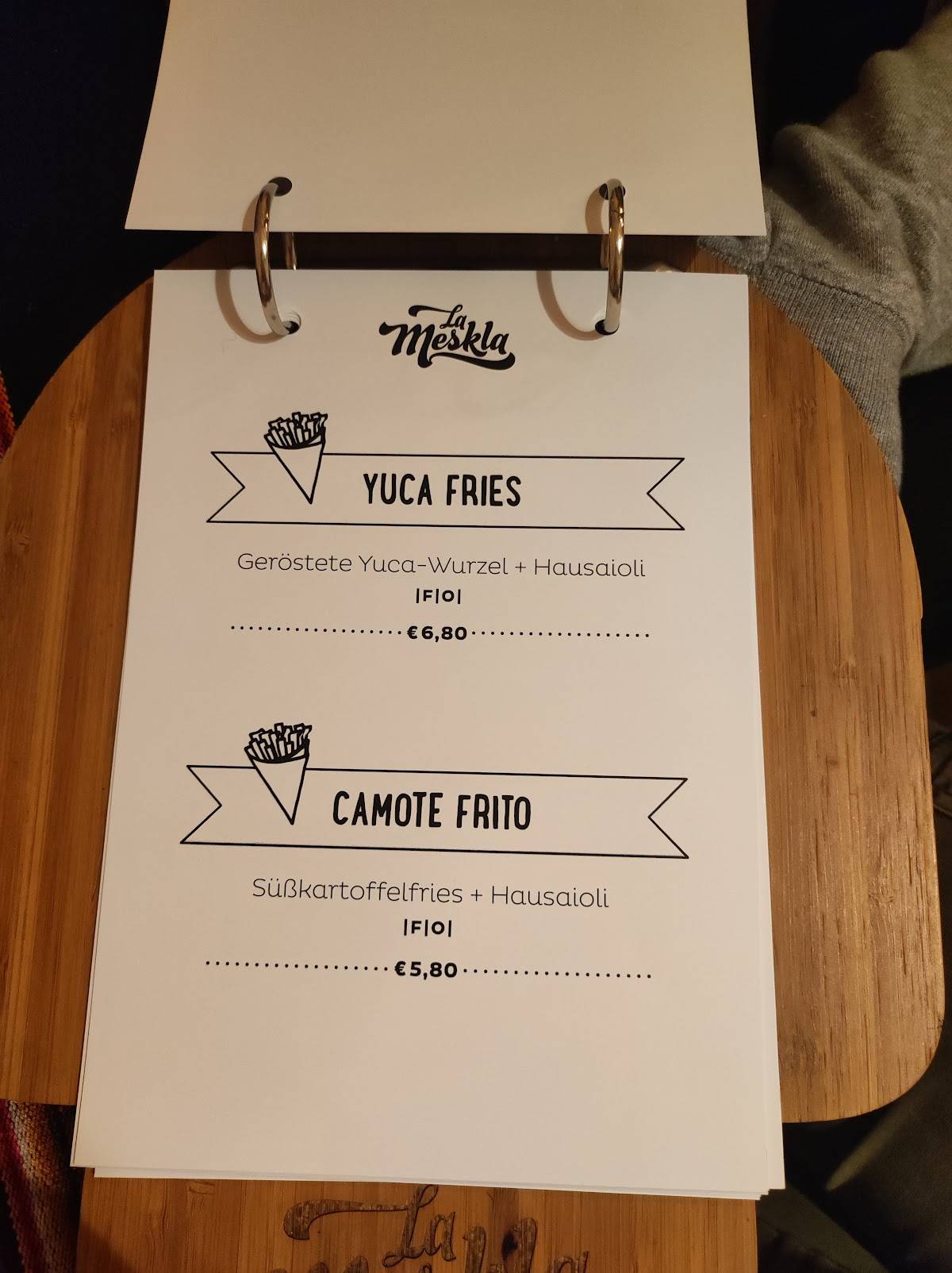 Speisekarte von La Meskla pub & Bar, Graz