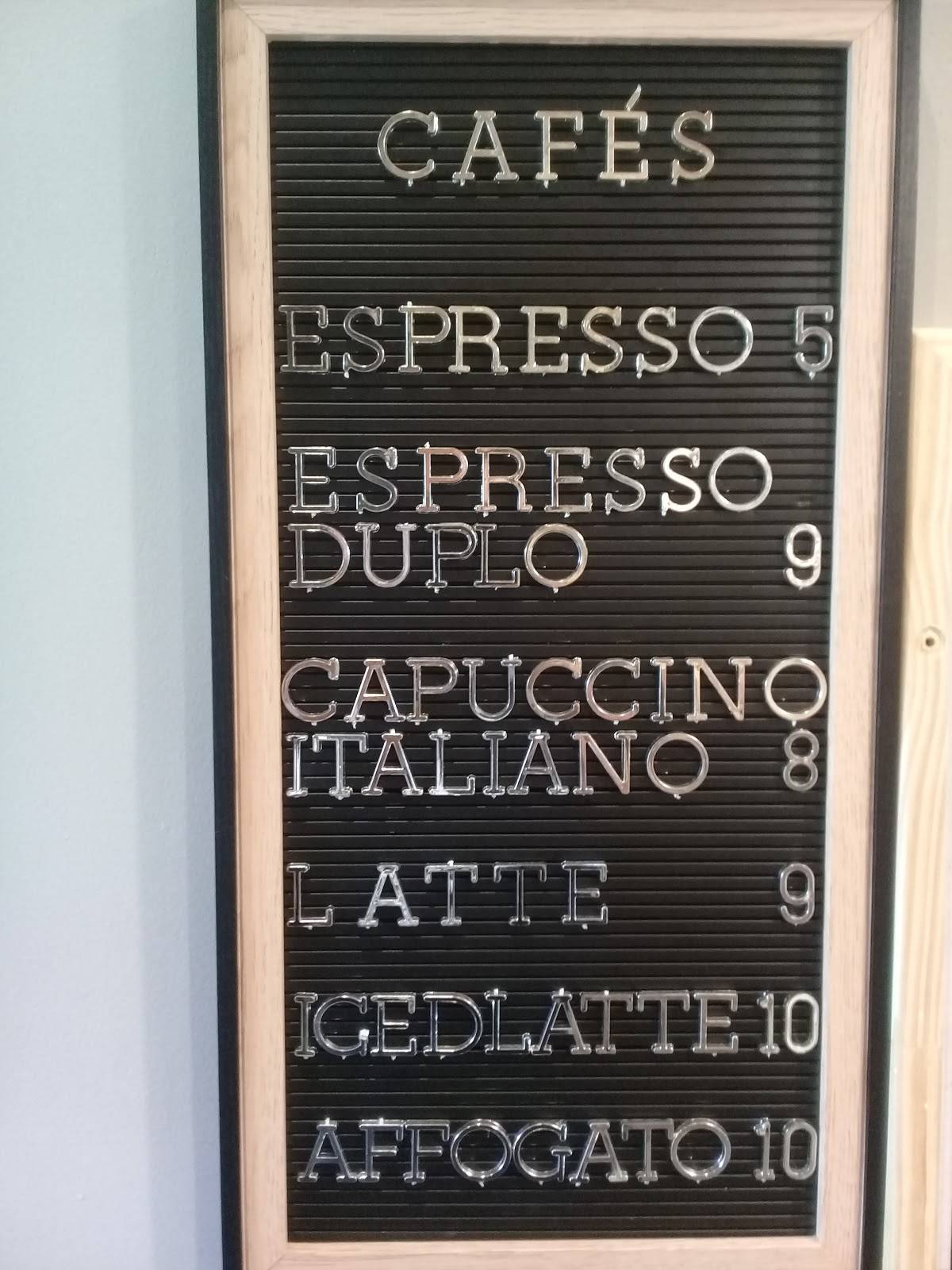 Menu at La Panata - Ipanema restaurant, Rio de Janeiro