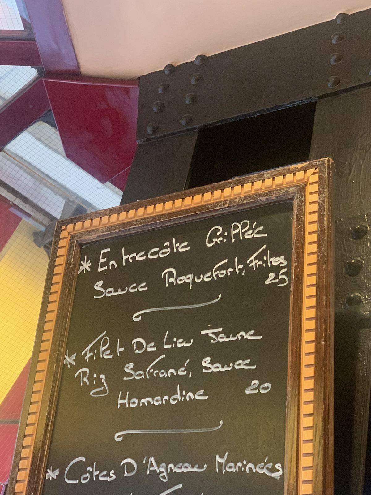 Carta del pub y bar La Rotonde, Paris, 2 Pl. d'Estienne d'Orves