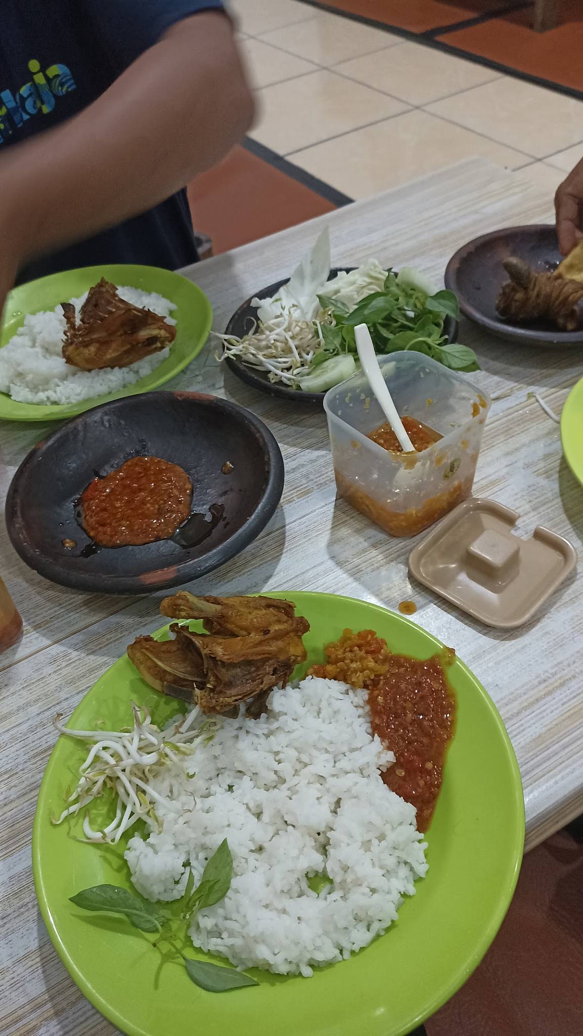 Menu at Lamongan Prasmanan Mbak Wulan restaurant, Demak