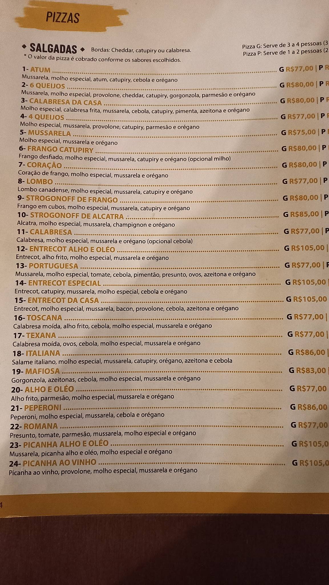 Menu em Lanches Ringo restaurante, Pelotas