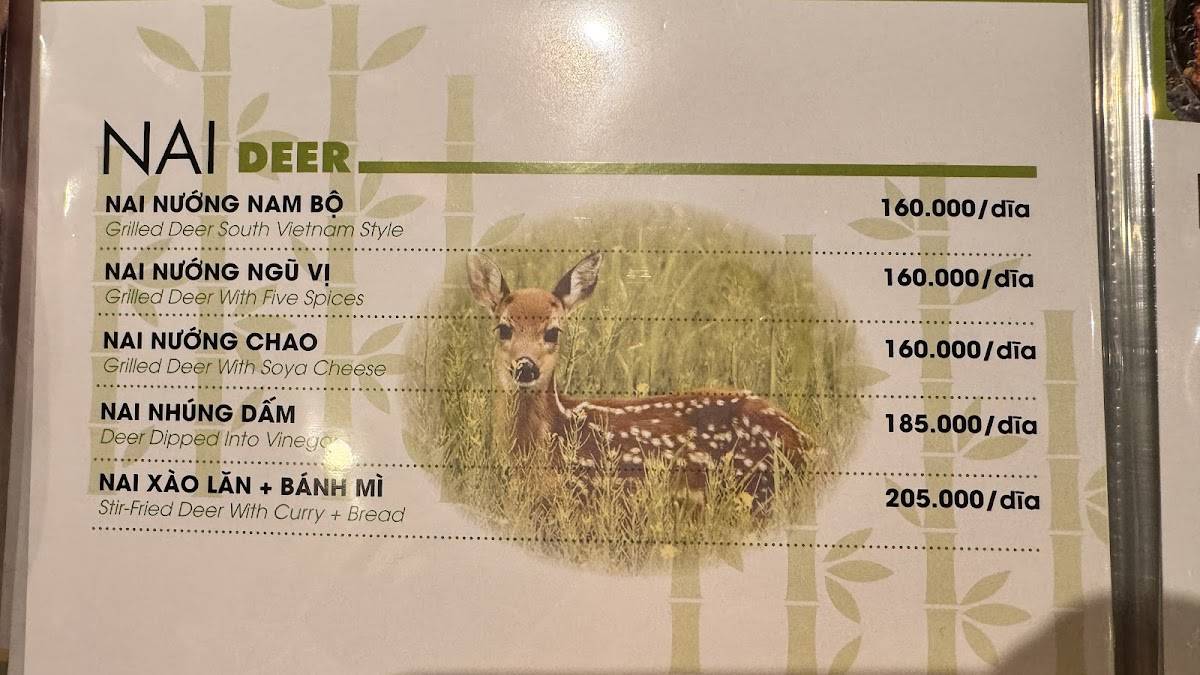 Menu at Làng Nướng Nam Bộ restaurant, Ho Chi Minh City, 302A Đ. Tô Hiến ...