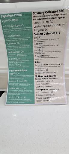 Menu at Let's Eat Pizza restaurant, Castle Hill
