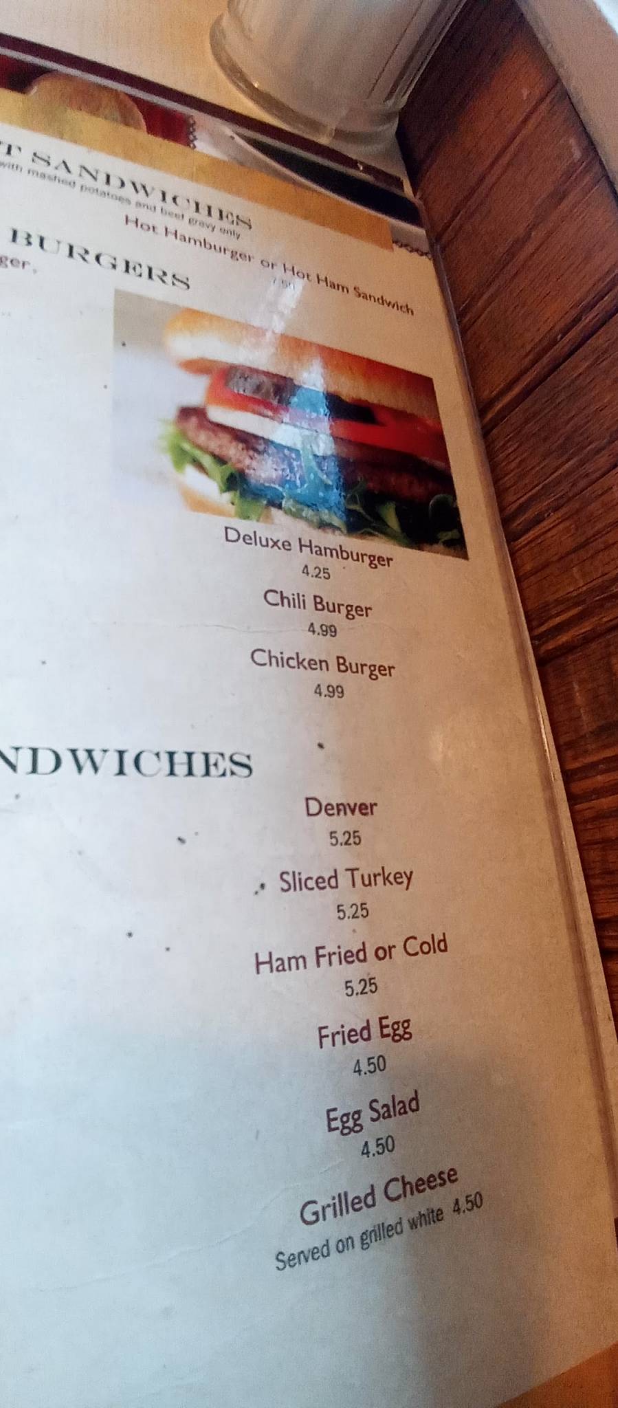 Menu at Little Cottage Café cafe, Bismarck