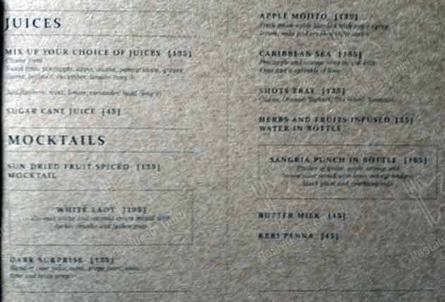 Menu at Little Monk-Fine Dine Restaurant, Indore, Monk's Nirvana Hotel ...
