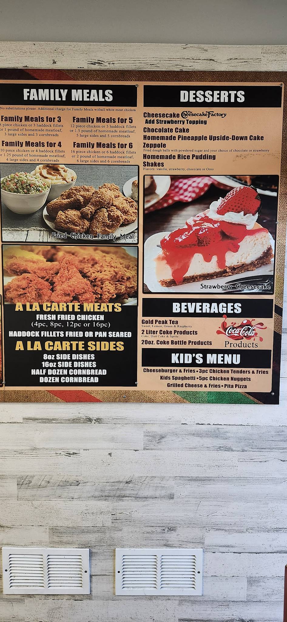 Menu at Little Village Pizzeria, Dundalk, North Point Blvd