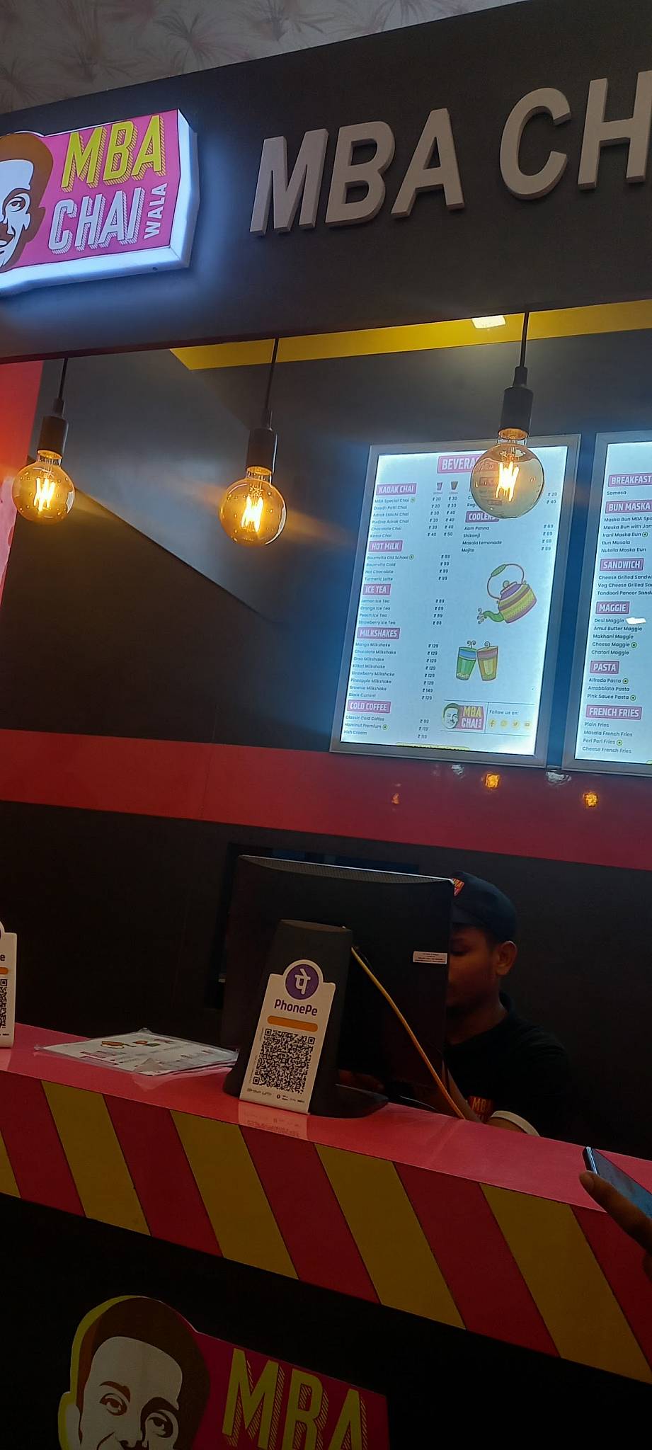 Menu at MBA CHAI WALA KOTA, Kota, Near Allen Sammunat