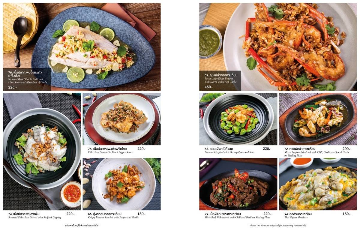 Carta del restaurante Madam แจ่ว, Bang Phli Yai