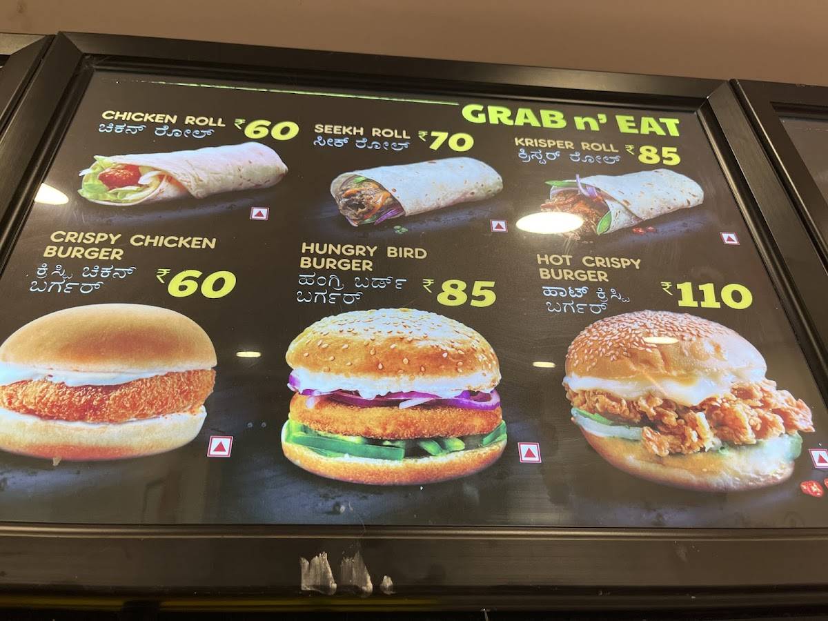 Menu at FIVE STAR CHICKEN, Madhugiri