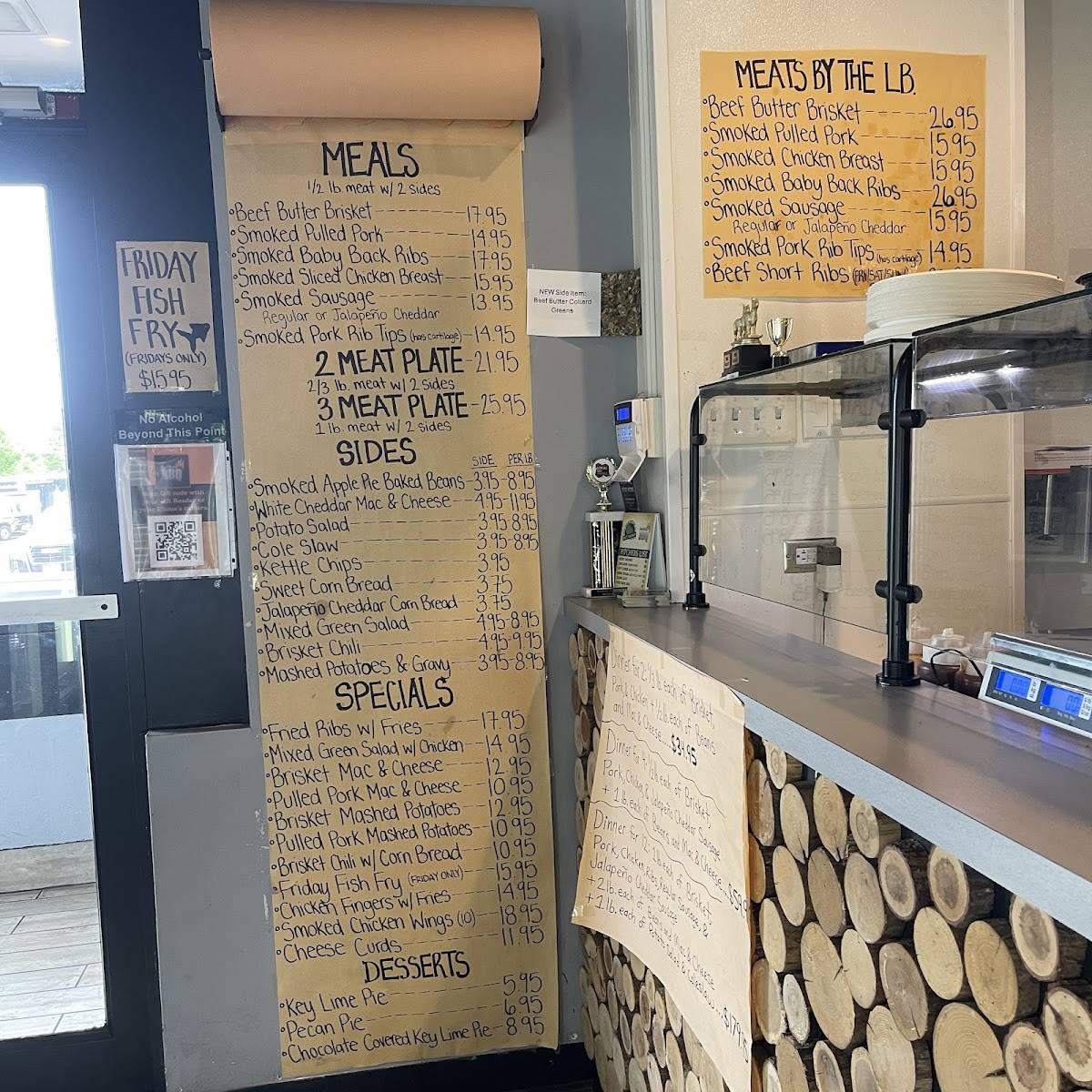 Menu at Beef Butter BBQ, Madison, N Sherman Ave