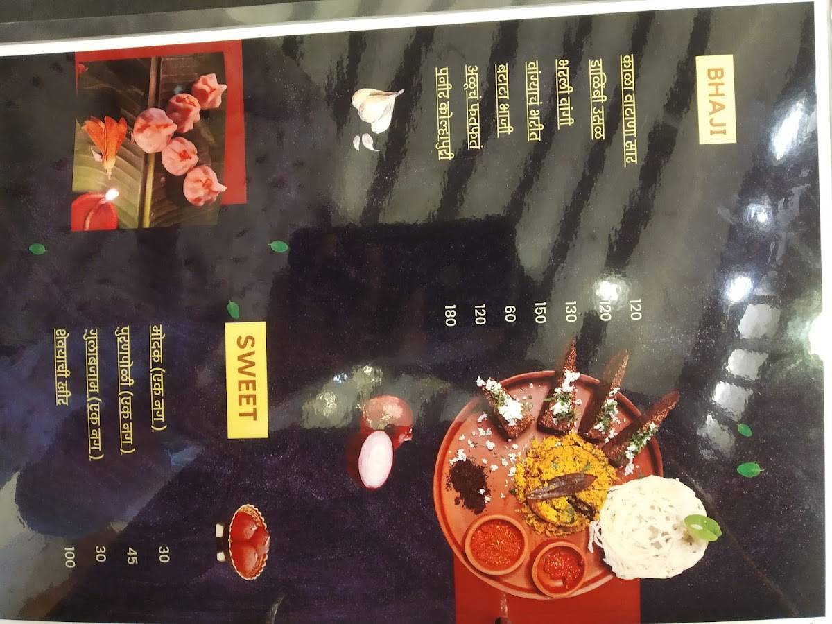 Menu at Majghar - Lalbaug, Mumbai