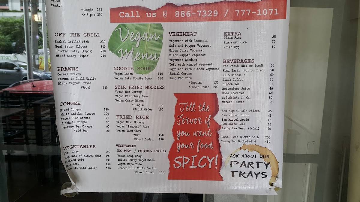 Menu at 101 Hawker Food House - Makati restaurant, Makati, 102
