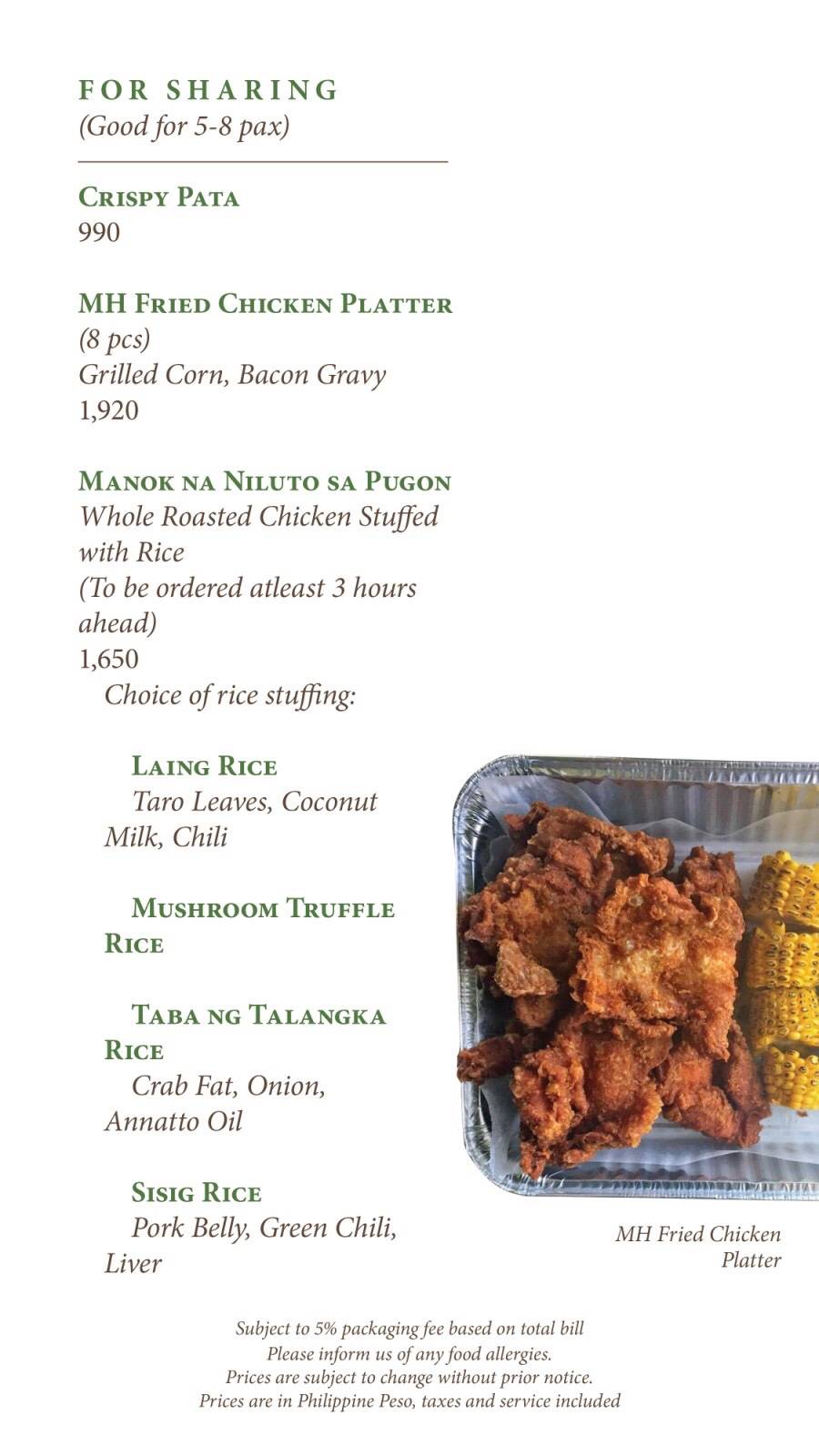 Carta de Manila House Private Club Inc., Taguig