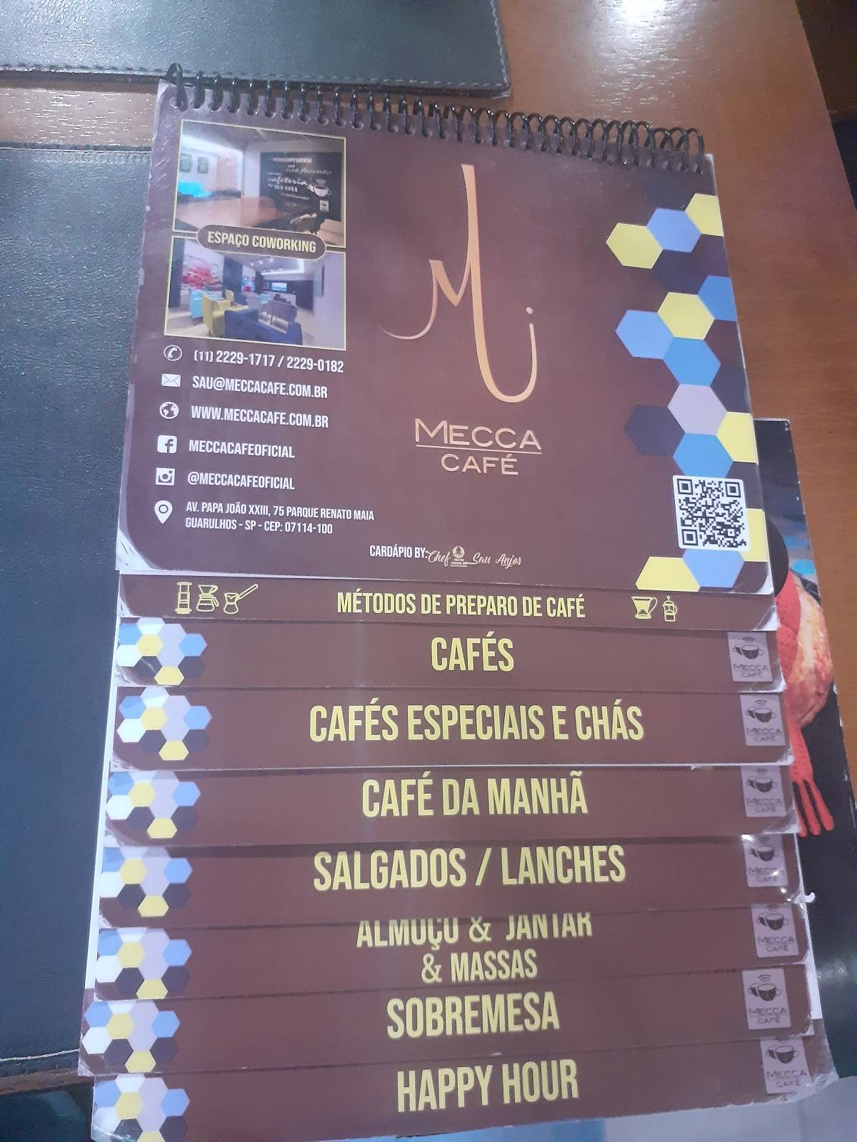 Carta de Mecca Café, Guarulhos