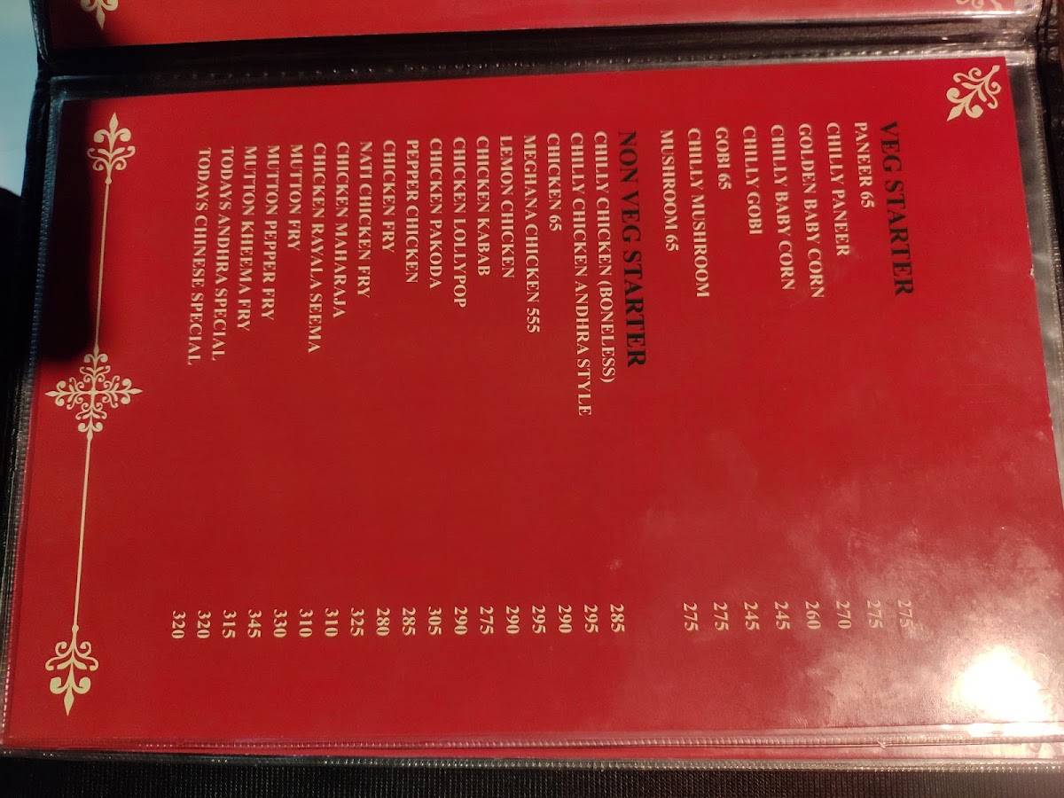 Menu at Meghana Foods Jayanagar, Bengaluru, 52