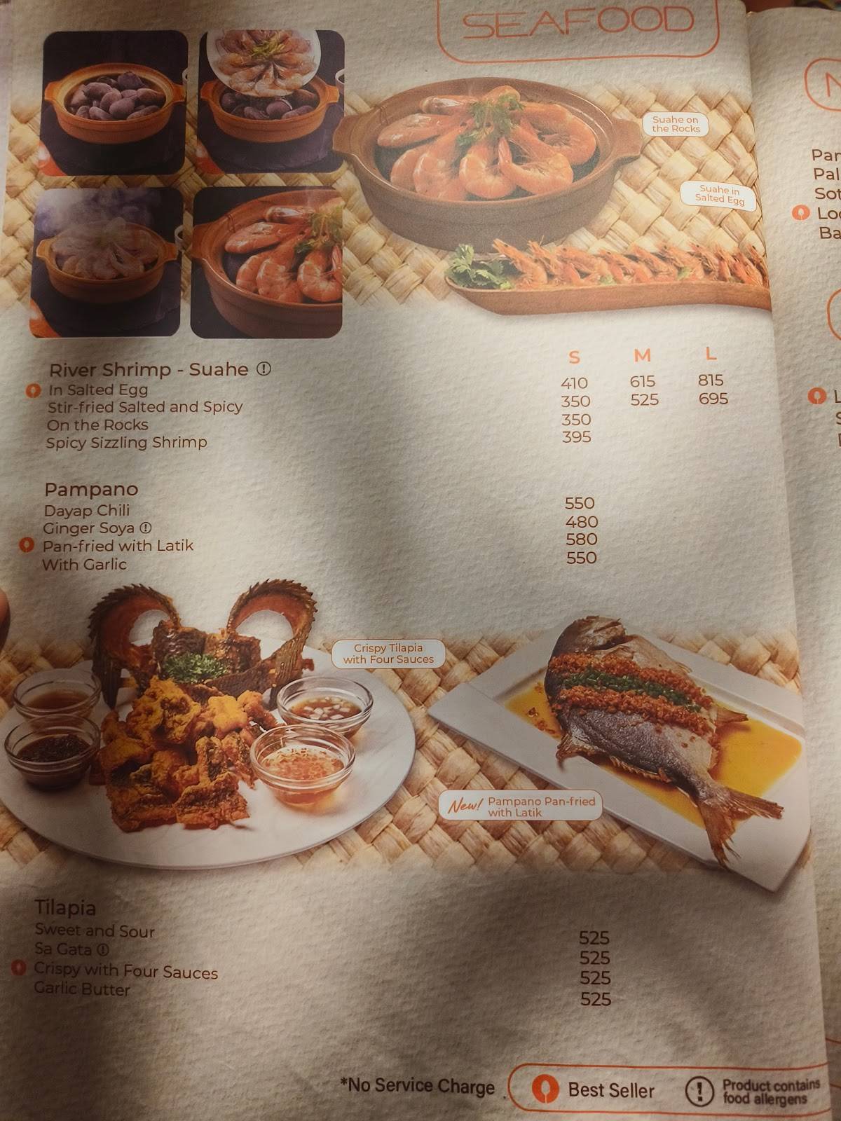 Menu at Mesa - SM City Bataan restaurant, City of Balanga