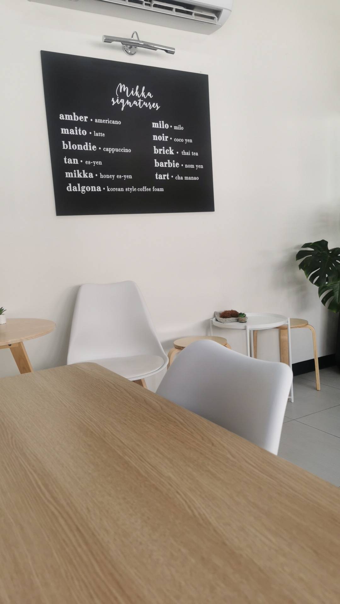 Carta de Mikka Cafe Salaya - มิกก้า ศาลายา, Maha Sawat
