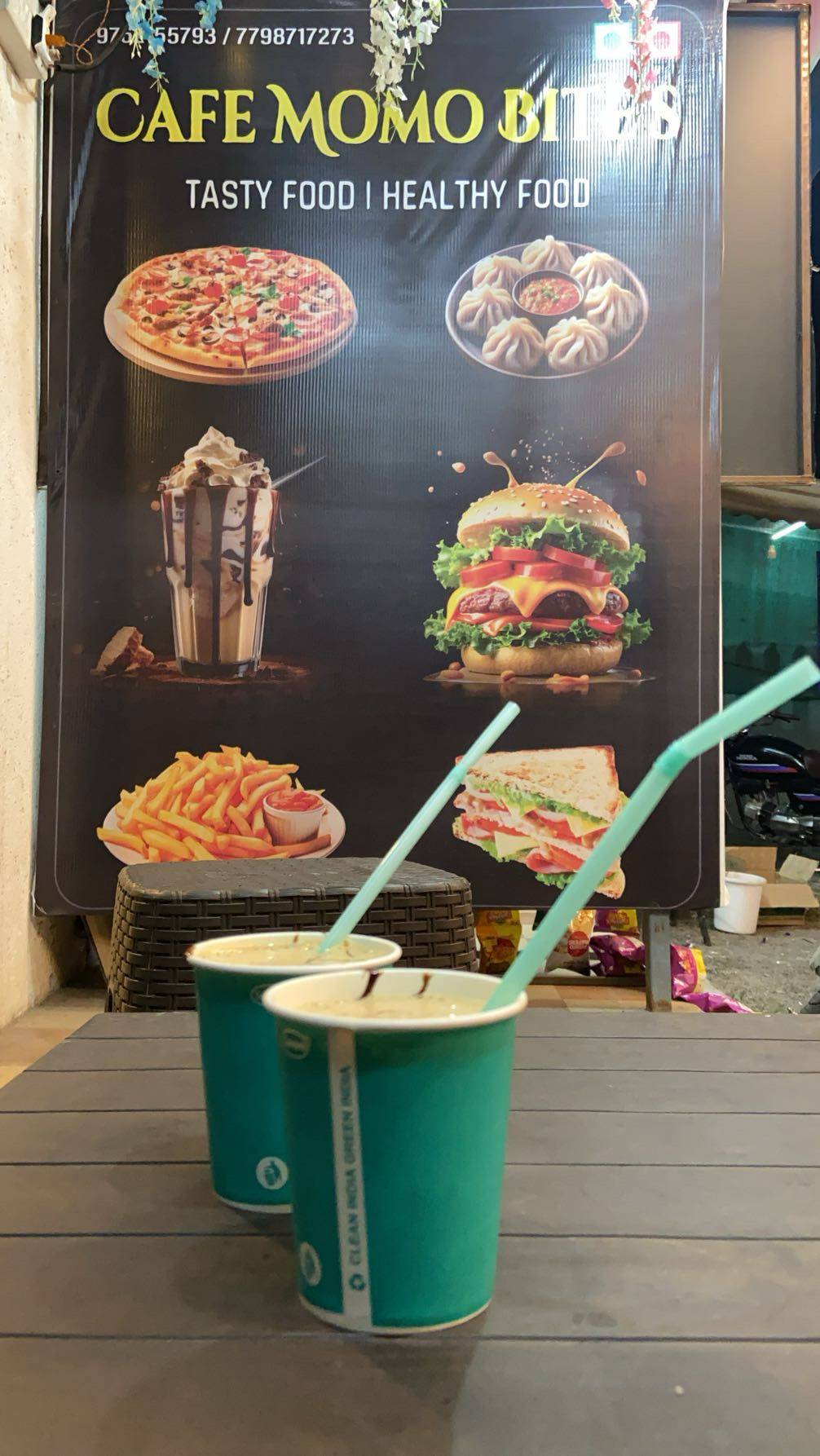 Menu at Momo bites, Pirangut
