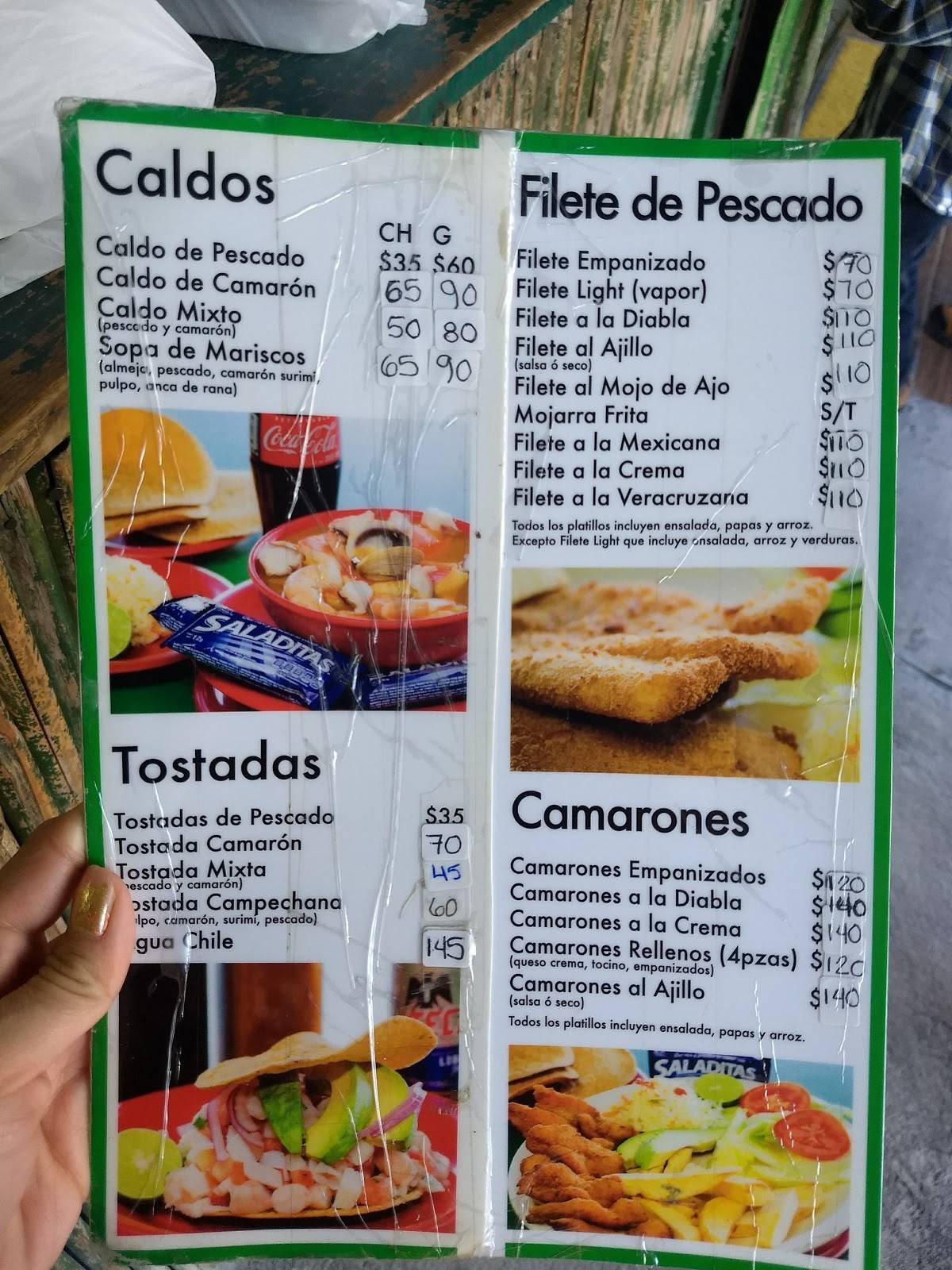Carta del restaurante TIKI TIKI, Monterrey