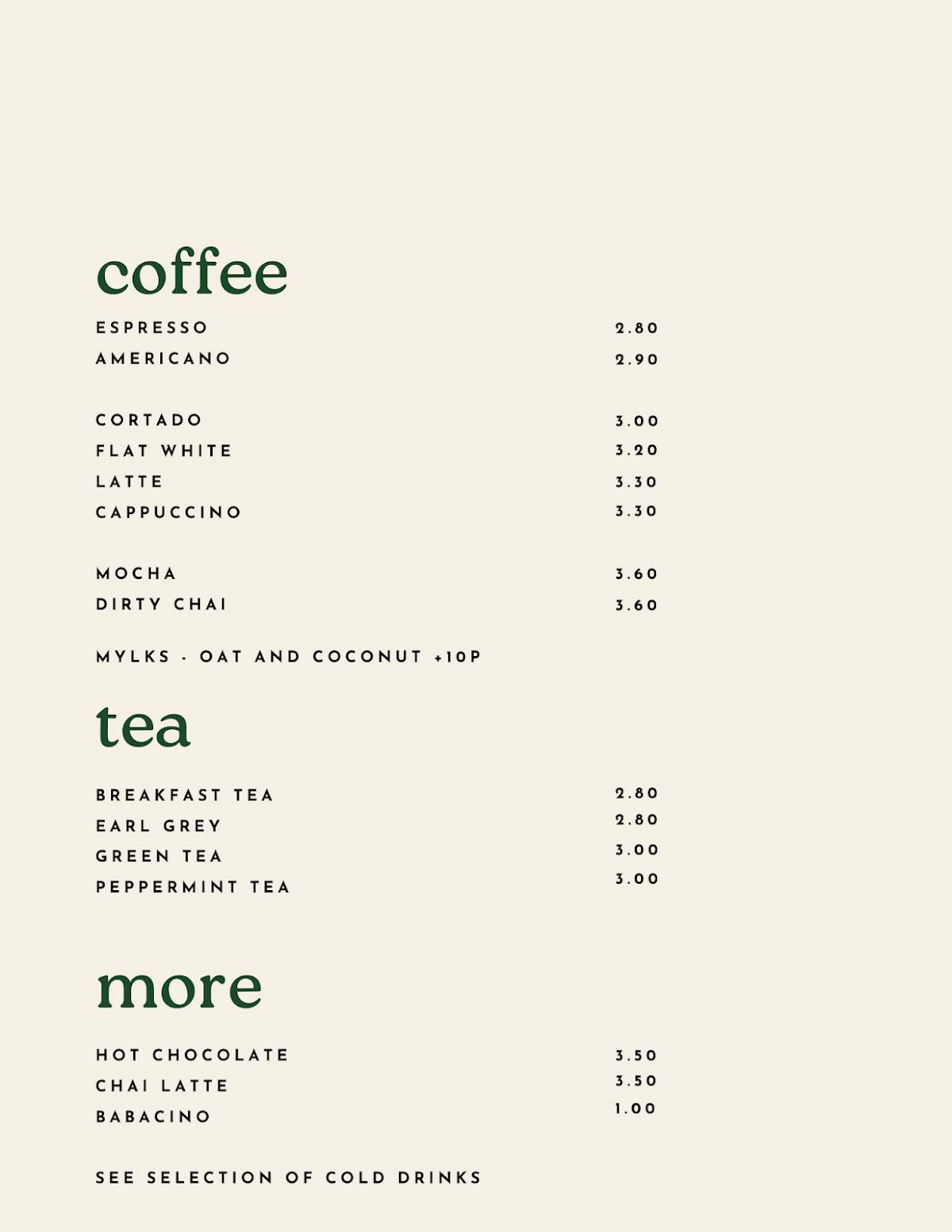 Menu at Mount restaurant, Aberdeen, 6 Upperkirkgate