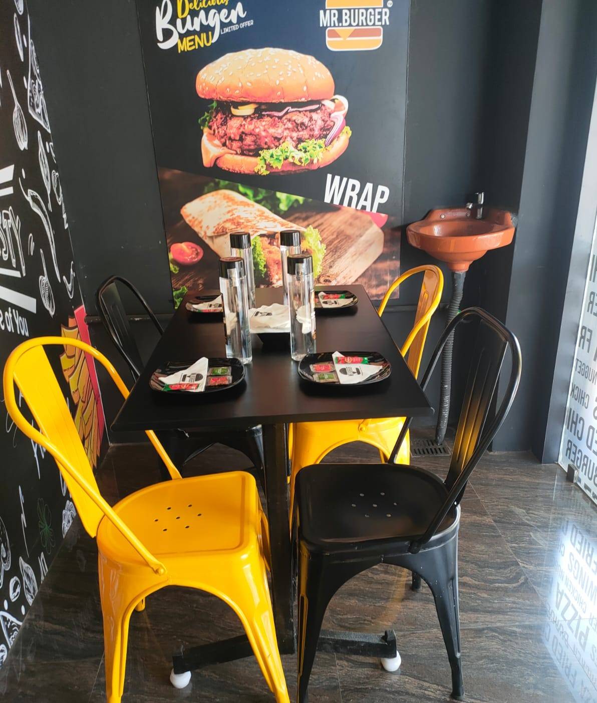 Menu at Mr Burger, Chennai, Old 77/9 New 117/9 surya narayana