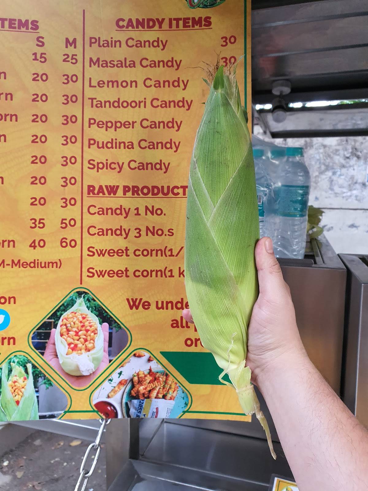 Menu at Mr & Ms Corn, Bengaluru