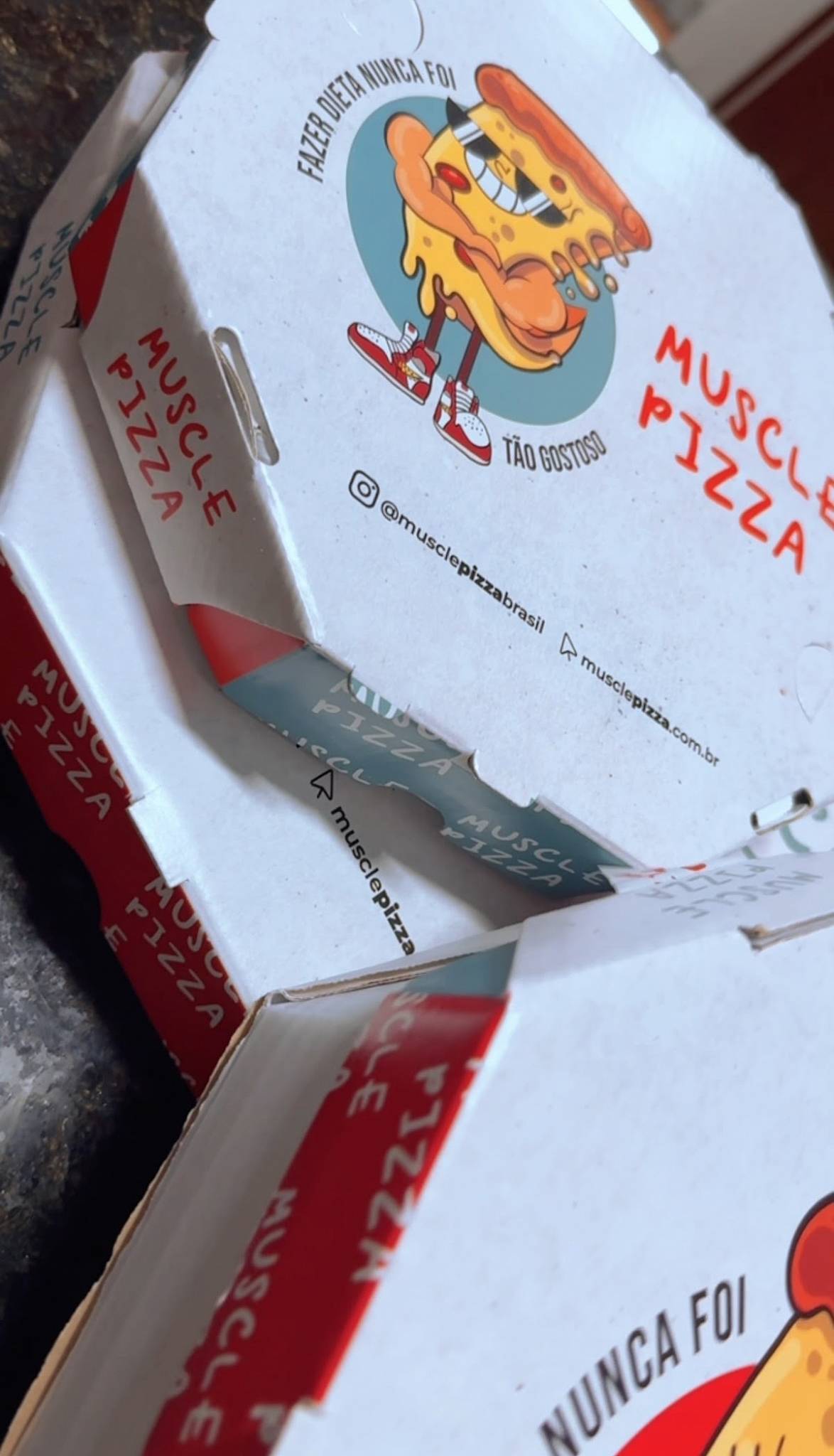 Menu em Muscle Pizza restaurante, Curitiba