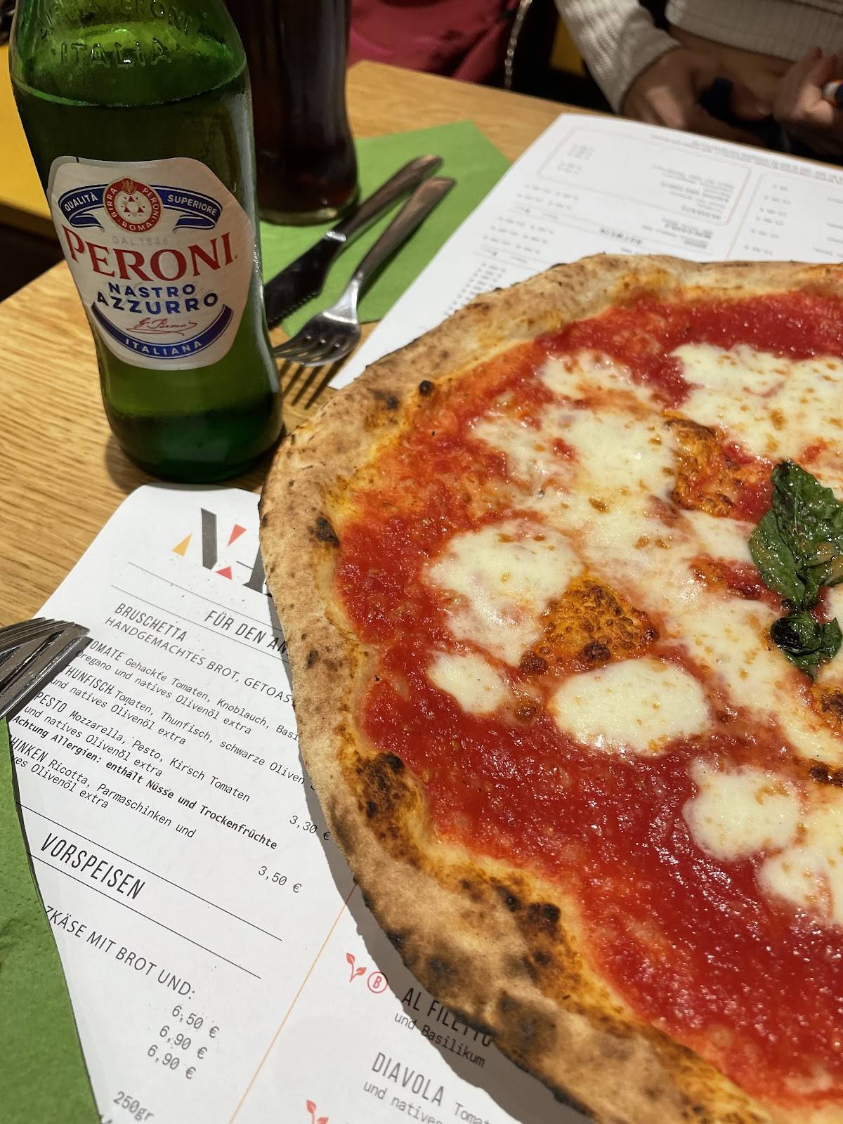 Speisekarte von NAP - Neapolitan Authentic Pizza, Frankfurt am Main