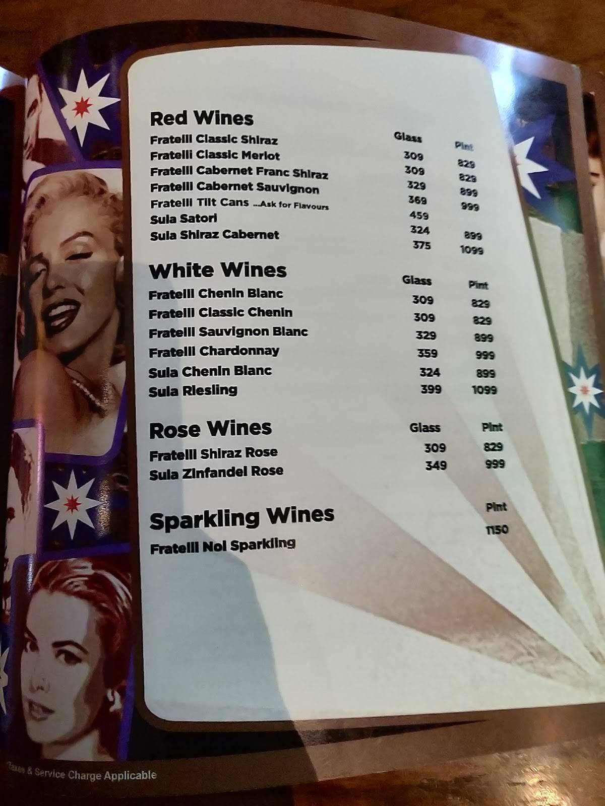 Menu at Pop Tate's Orion Mall Panvel, Navi Mumbai, Orion Mall