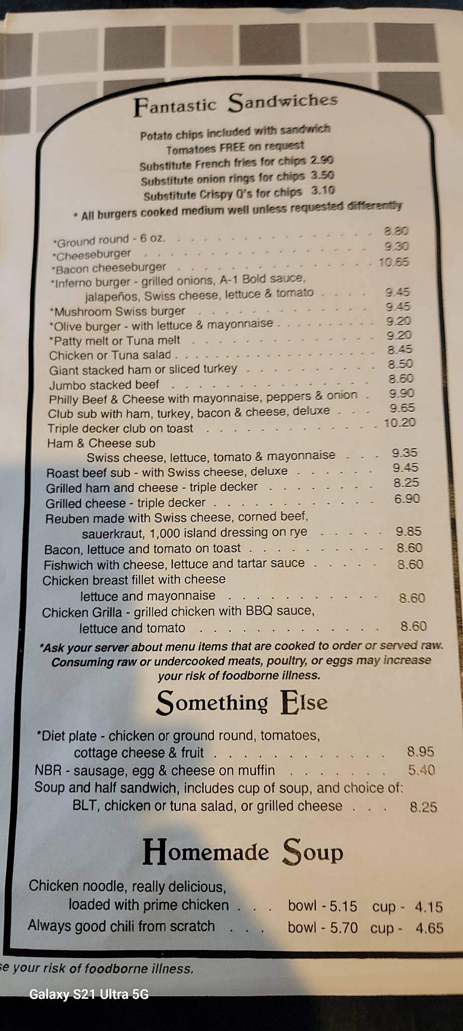 Menu at New Beginnings Restaurant, Grand Rapids, Alpine Ave NW